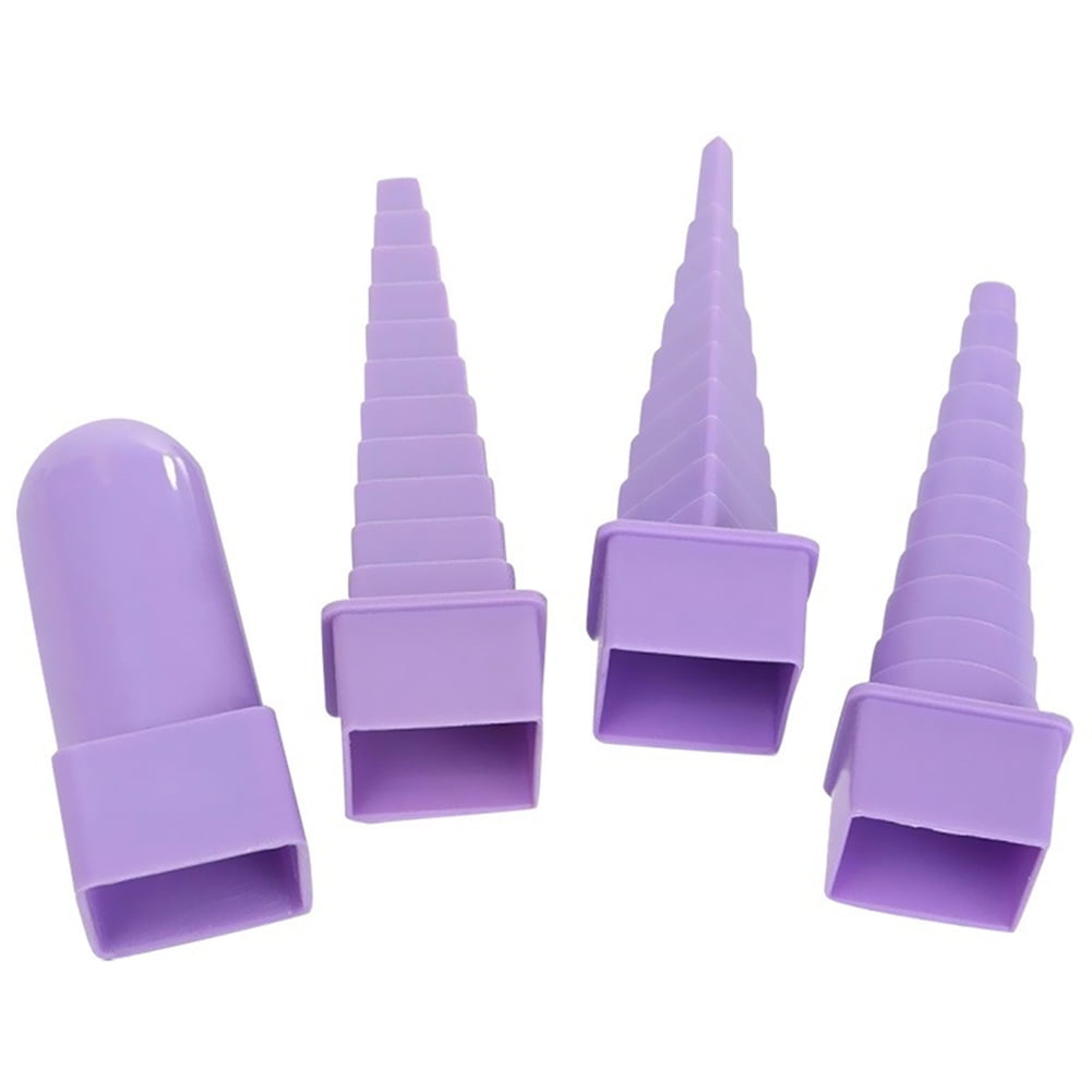 Farfi 4Pcs/Set Paper Quilling Border Bobbin Plastic Tower DIY Quilled ...