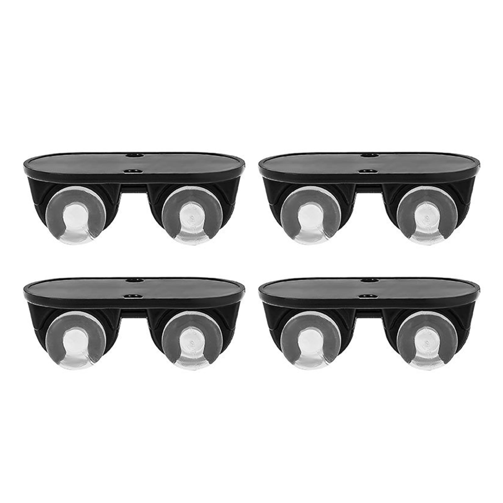 Farfi 4Pcs Universal Adhesive Bottom One-way Furniture Wheels Storage ...