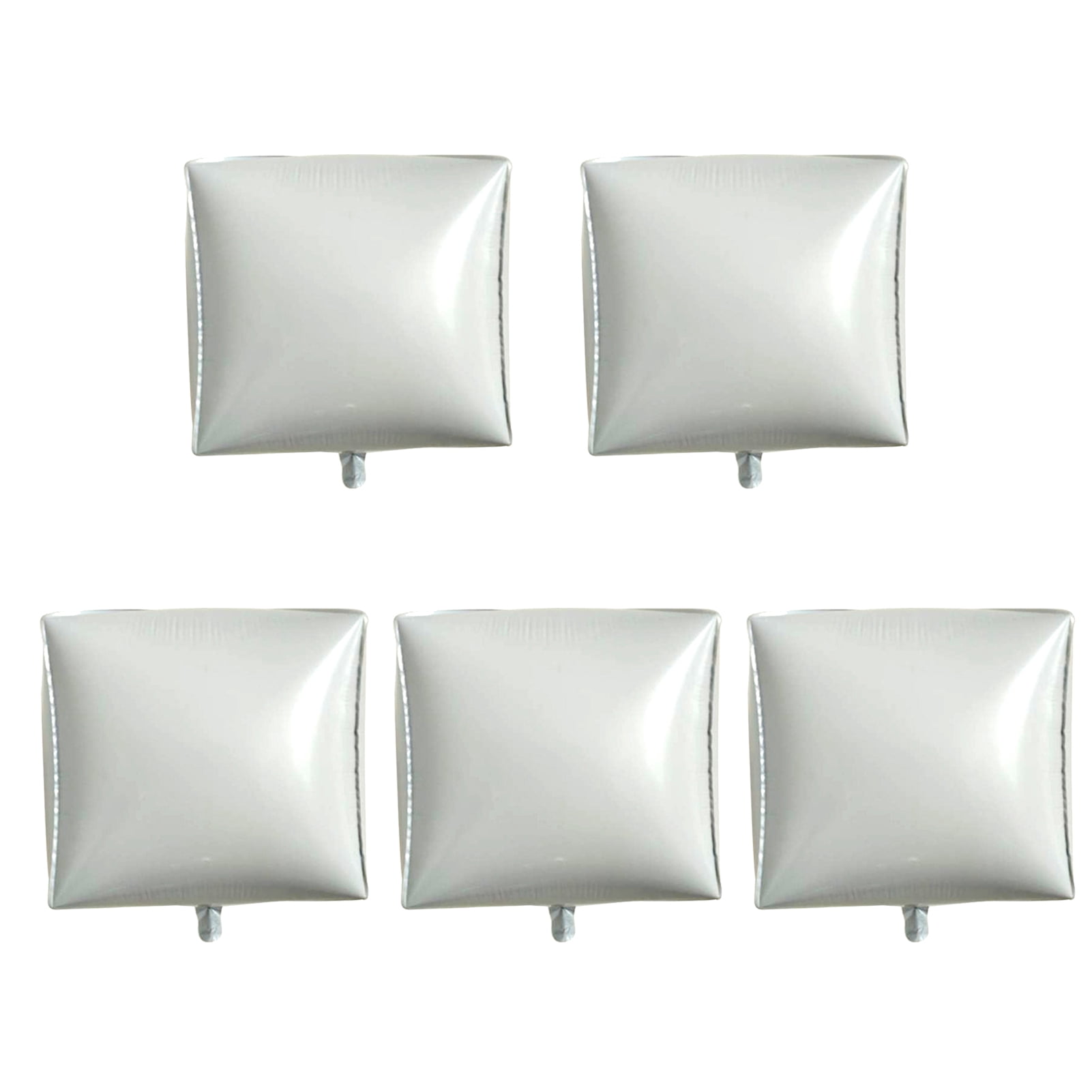 Farfi 5Pcs 24 Inch Party Balloon Inflatable Bright Color 4D Cube Square ...