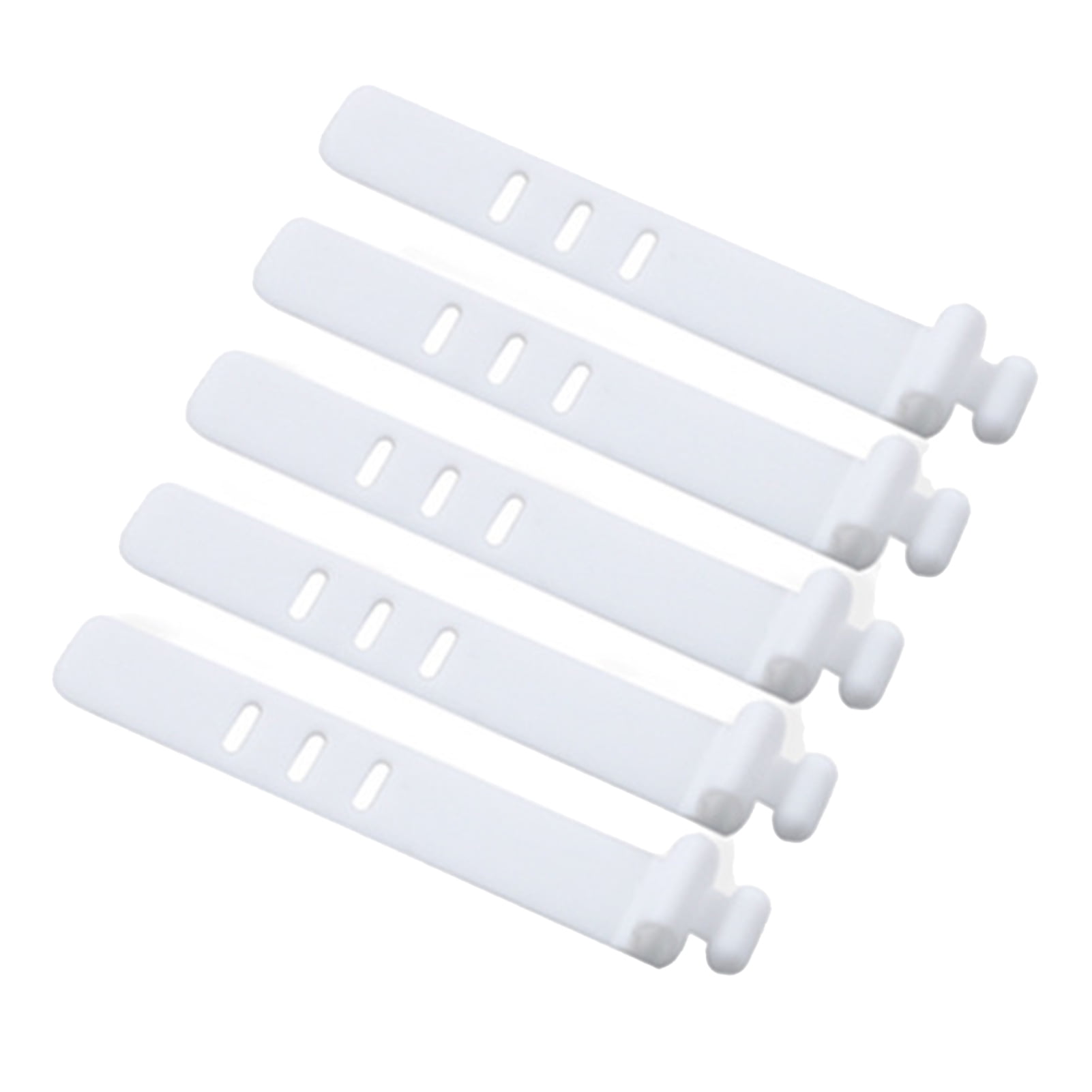 Farfi 5Pcs Cable Winder Soft Universal Silicone Desktop Earphone Data ...