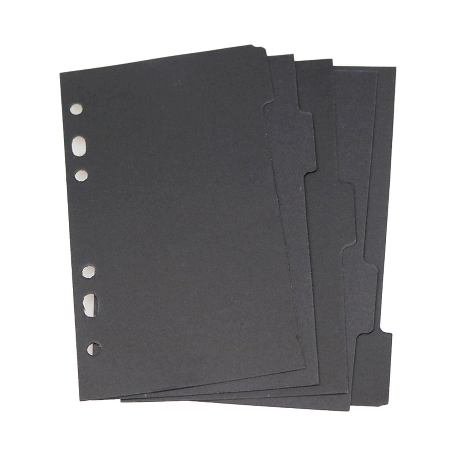 Farfi 5Pcs Index Dividers Anti-fade Compatible Paper 6-ring Folder ...
