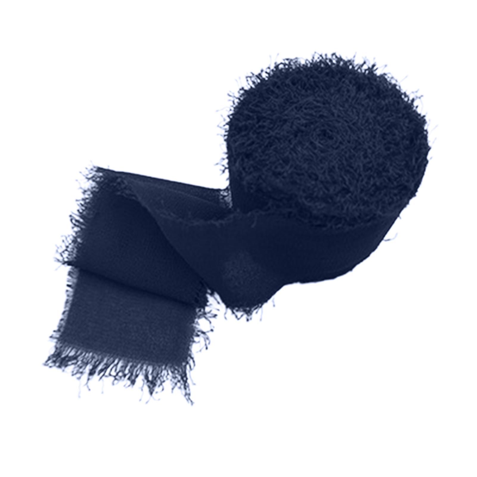 Farfi 5cm Ribbon Frayed Edged Handmade Gauze Flower Bouquet Gift Ribbon ...
