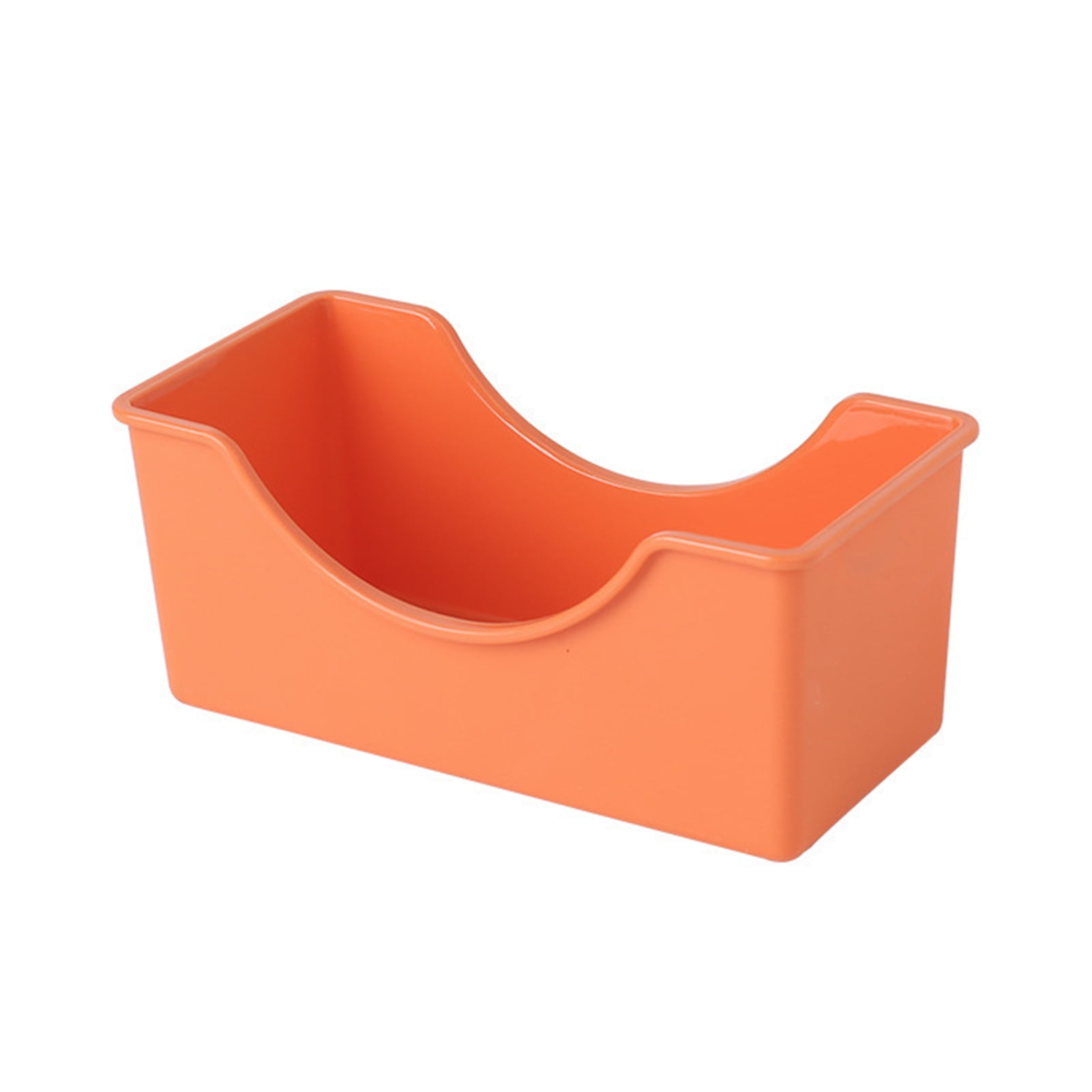 Farfi 6-Inch Dinner Plate Food-grade Stackable Plastic Round Serving ...