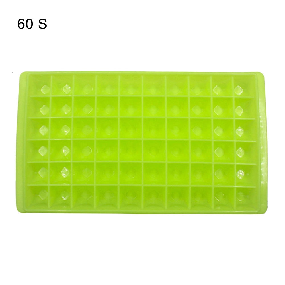 Farfi 60/96 Grids Square Ice Cube Cream Tray Maker Mould Home Kitchen ...