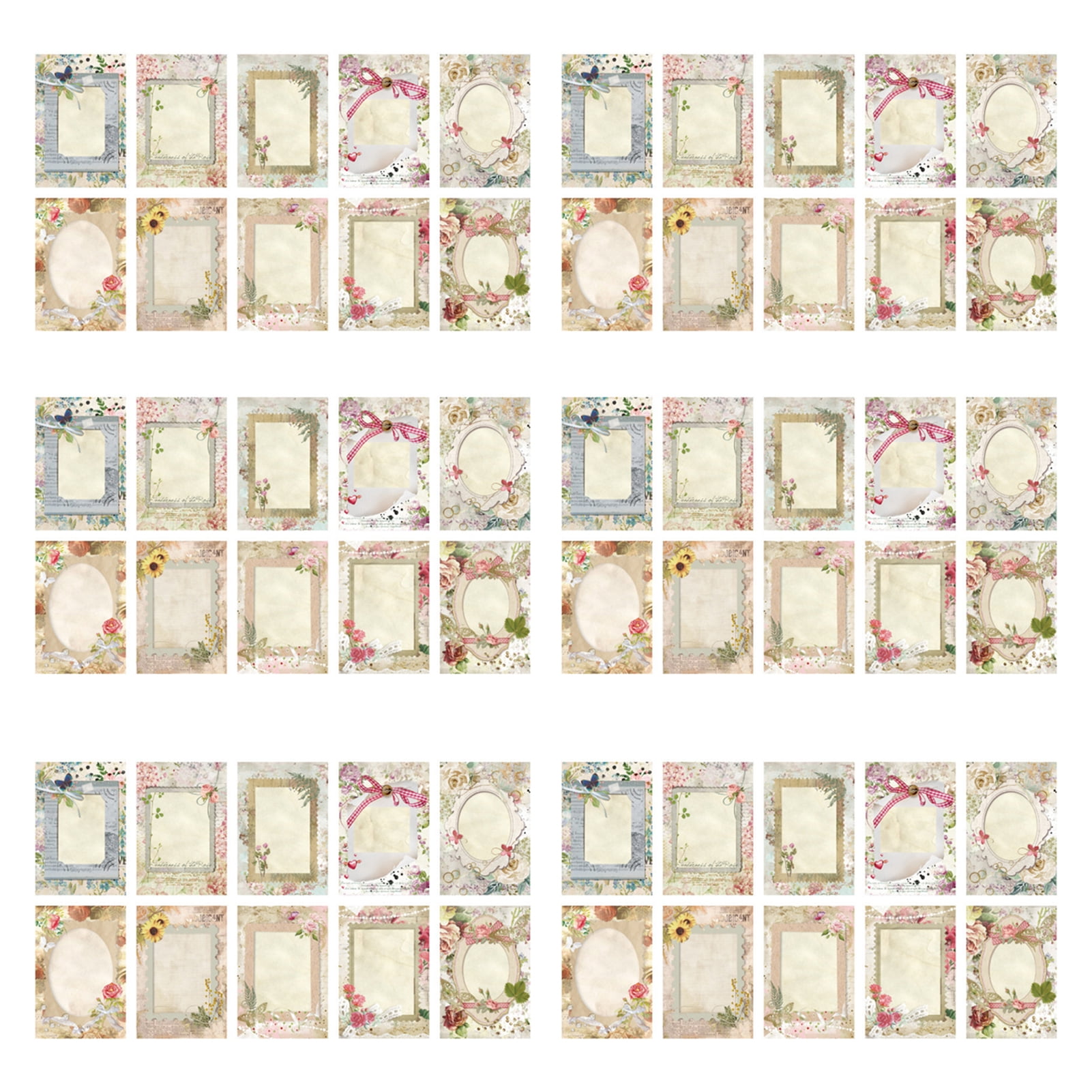 Farfi 60 Sheets Memo Pads Vintage Space-time Stationery Series Smooth ...