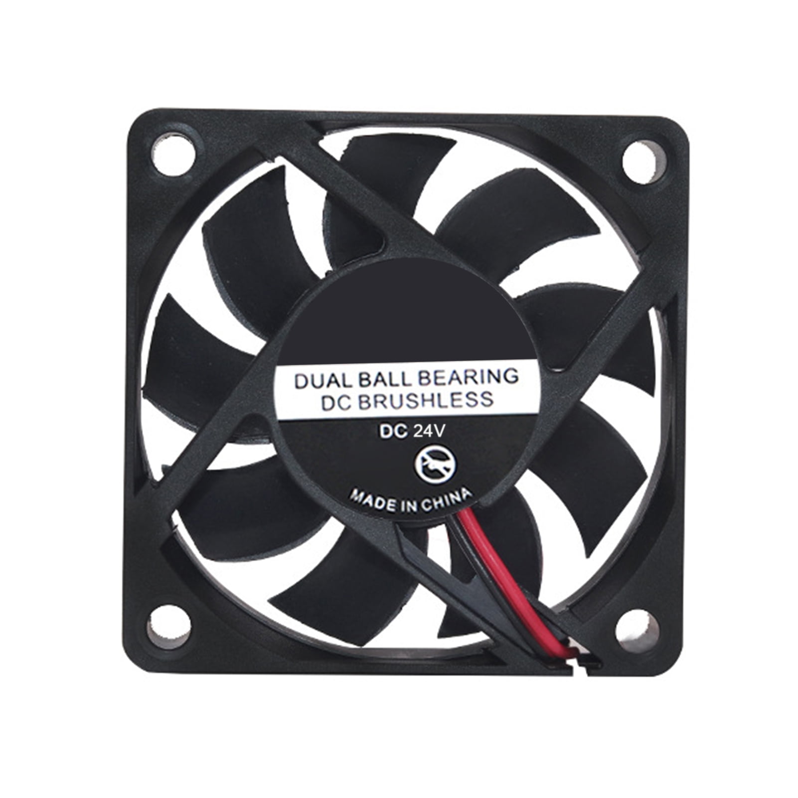 Farfi 6015 Cooling Fan Quiet Ball Bearing Plastic DC Case Cooler Fan for Inverter Projector ...
