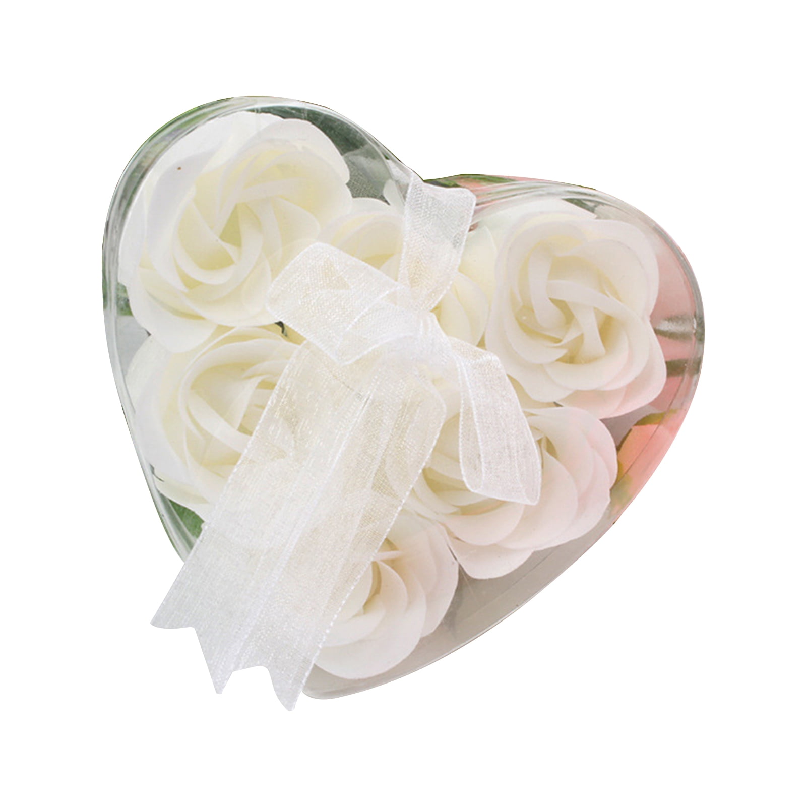 Farfi 6Pcs/Box Soap Flower Delicate Texture Everlasting Multicolor ...