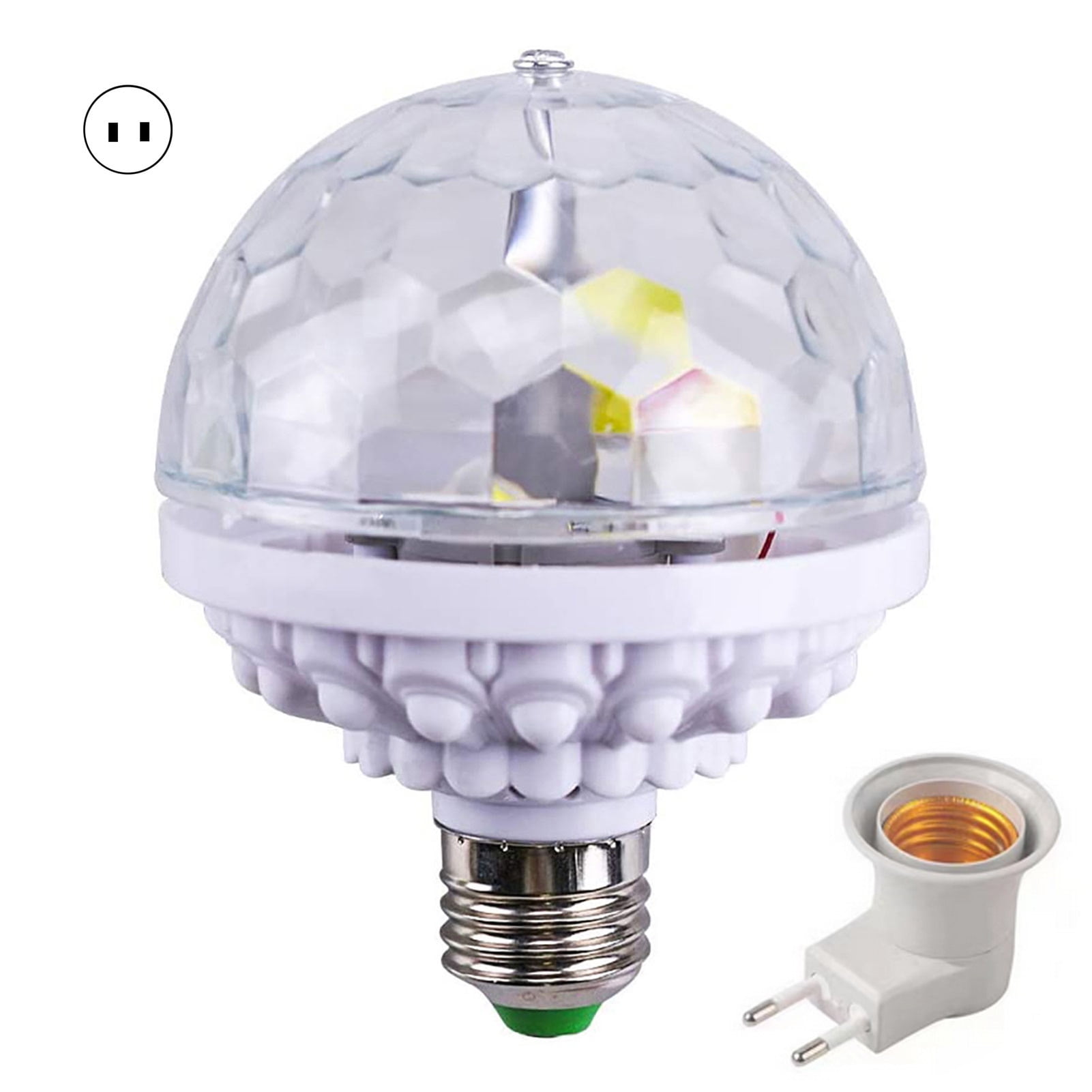 Farfi 6W Colorful Ball Light Screw Design 3D Surrounding Bar LED Bulbs ...