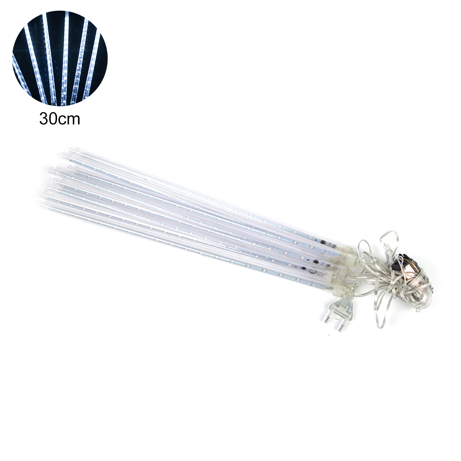 Farfi 8pcs/Set Falling Raindrop Light Easy to Use Eye-catching Widely ...