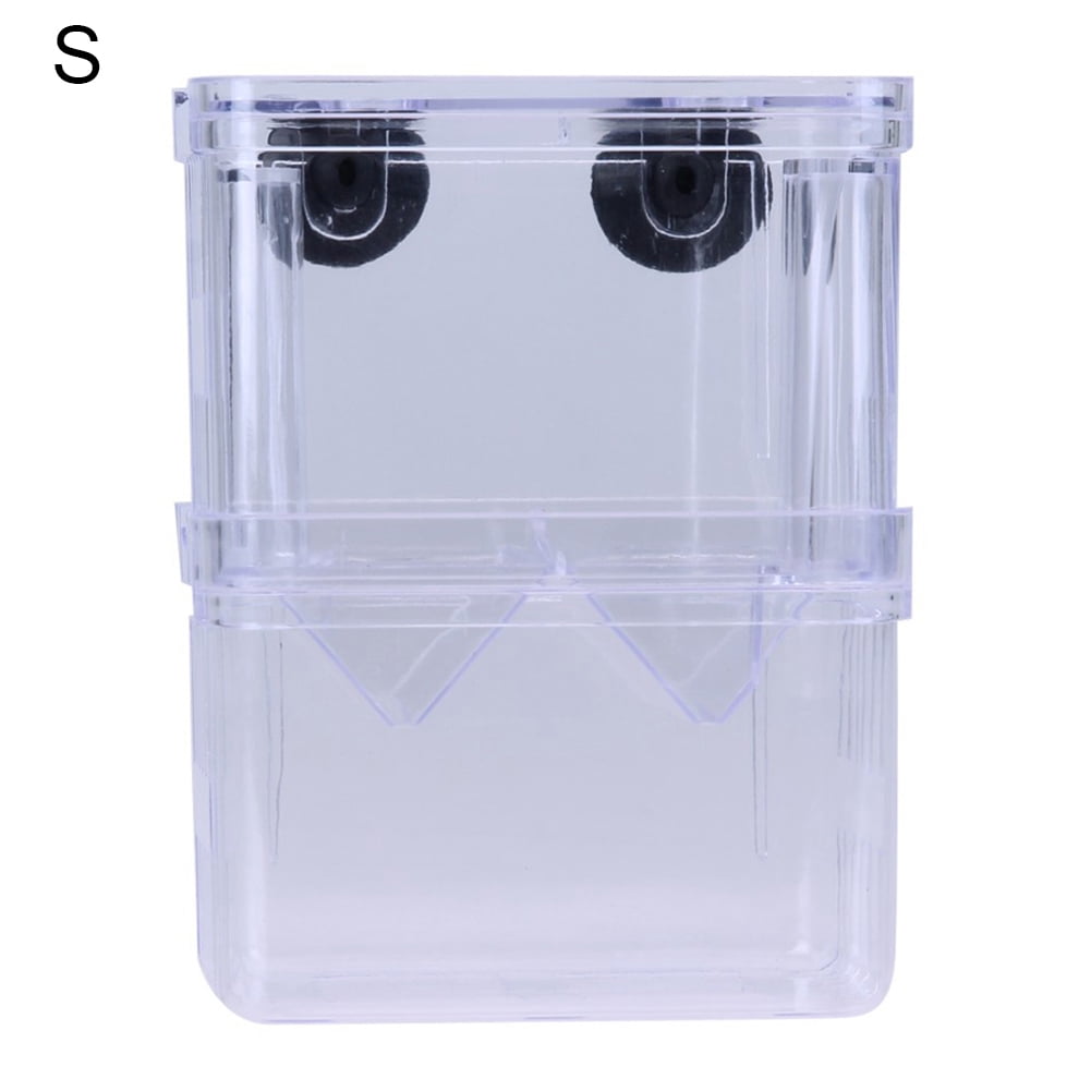 Farfi Acrylic Transparent Double Layer Aquarium Fish Breeding Isolation ...