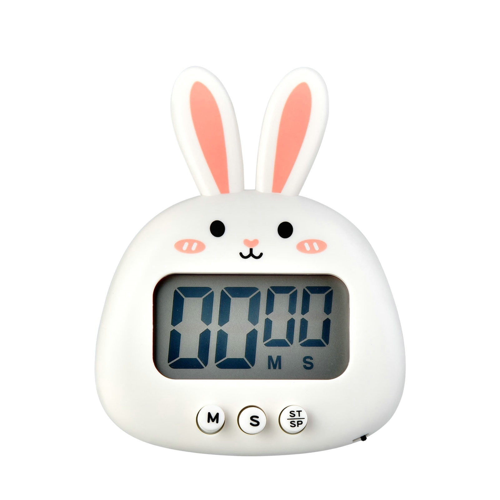 Farfi Alarm Timer Large Screen Precise Timing Cartoon Rabbit Kitchen ...