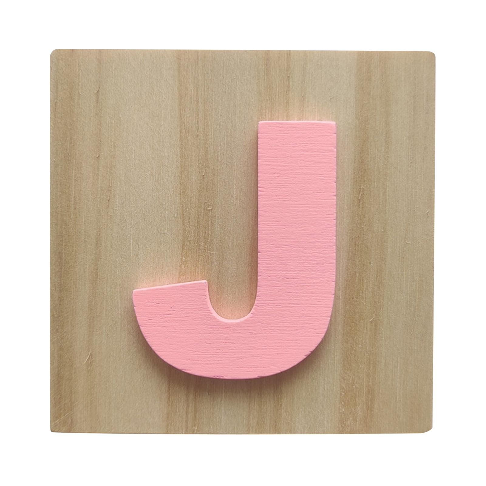 Farfi Alphabet Block Nordic Style Ornamental Pine Wood Portable 26 ...