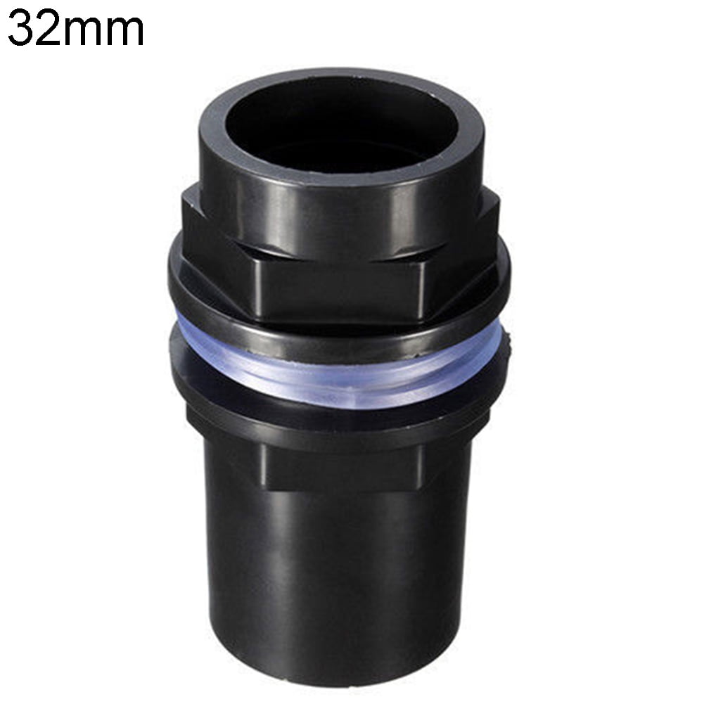 Farfi Aquarium Straight Tank Connector PVC Waterproof Pipe Joint Fish ...