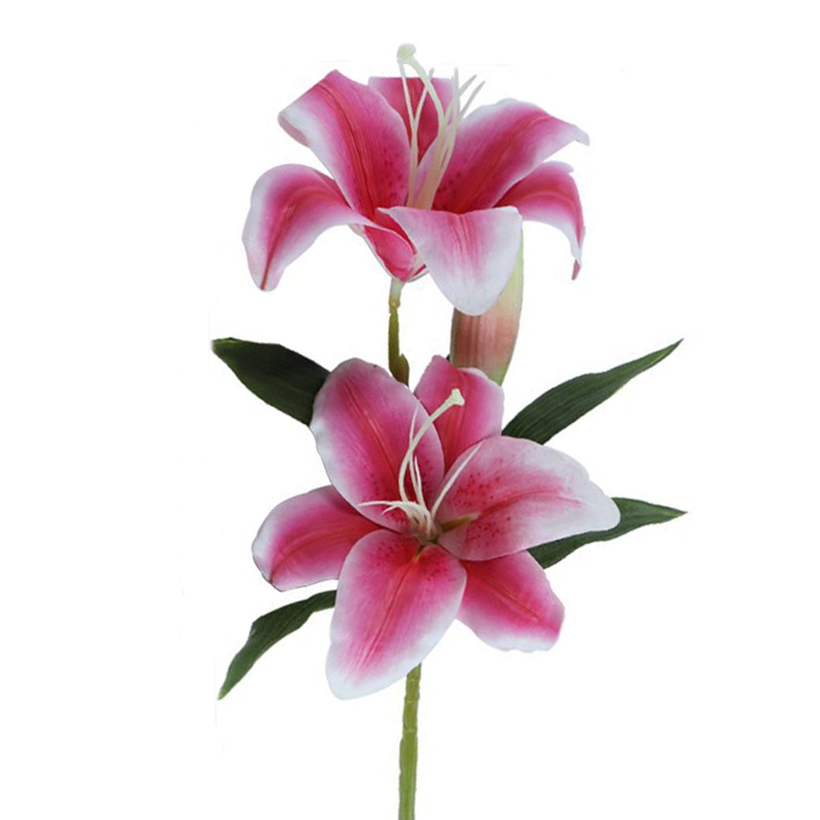 Farfi Artificial Flower Excellent Workmanship Anti-drop PVC Handmade 3 ...