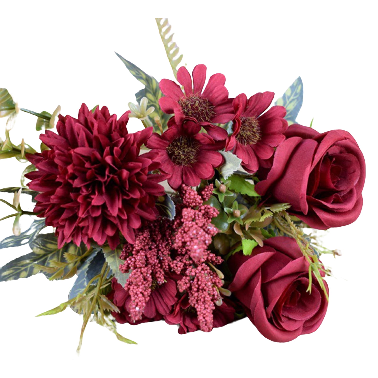 Farfi Artificial Flower Hybrid Vivid Decorative Eye-catching Anti-fade ...