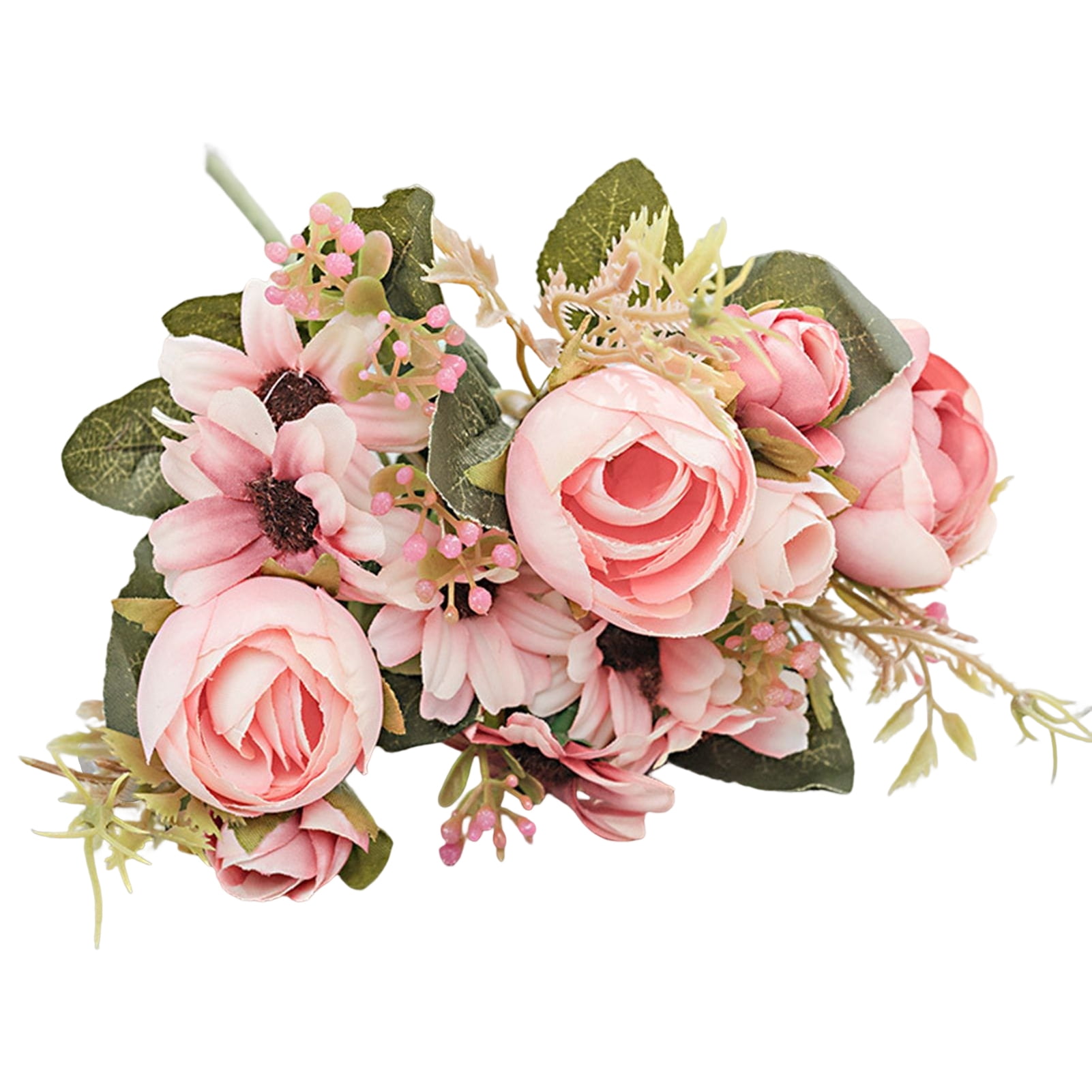 Farfi Artificial Flower Realistic Vivid Color Non-fading Not Wither ...