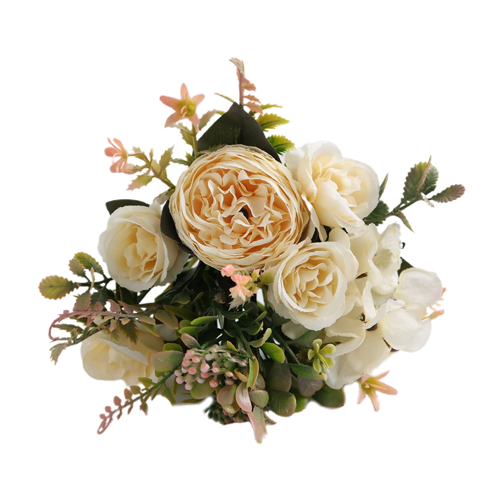 Farfi Artificial Peony Flower UV-resistant Waterproof Long Stem Table ...