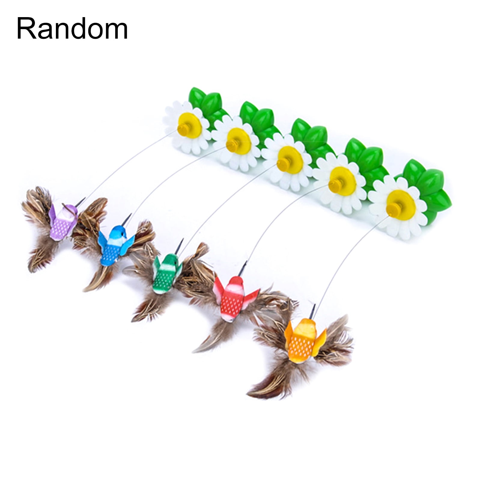 Farfi Automatic Electric Rotating Butterfly Hummingbird Shape Cat ...