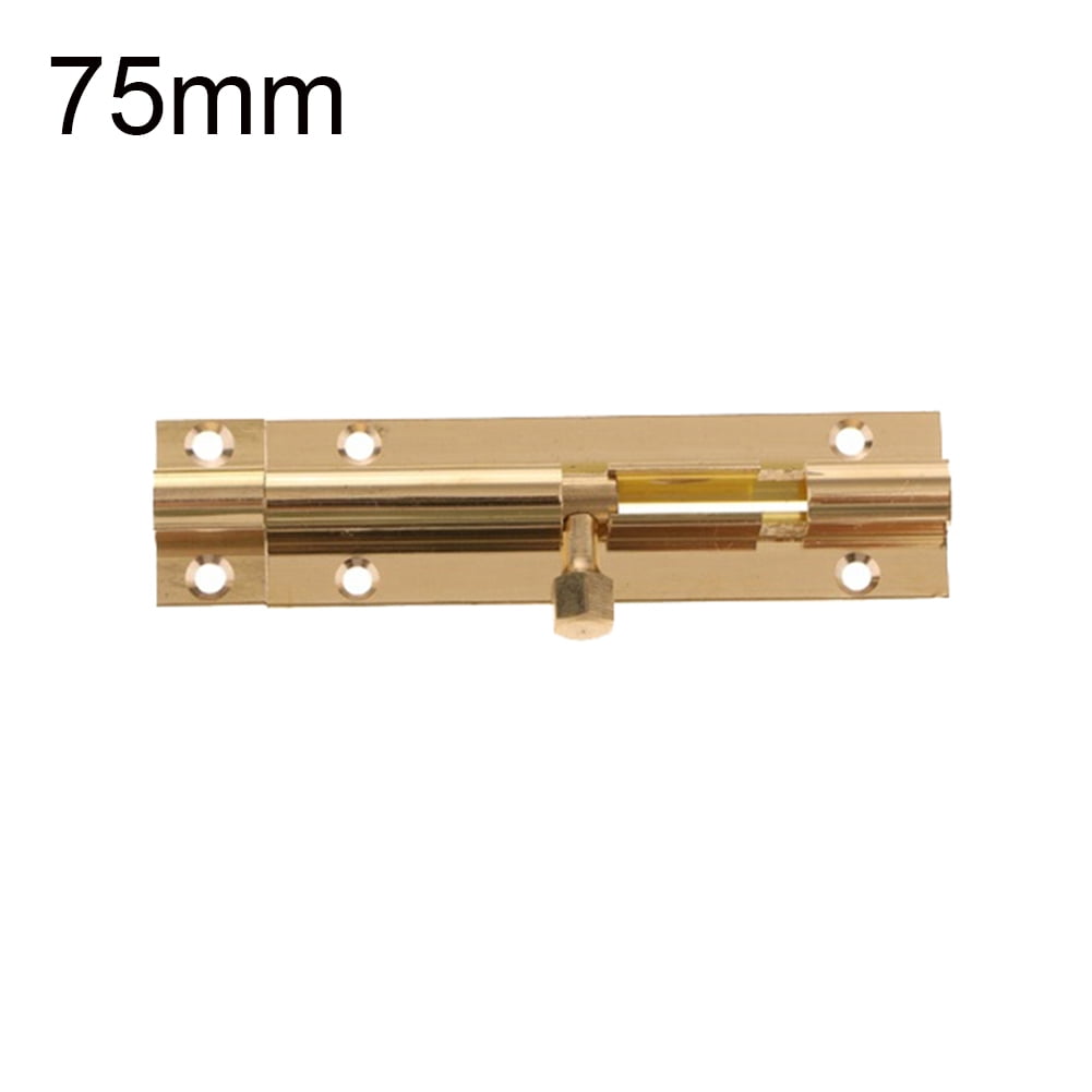Farfi Brass Door Slide Catch Lock Bolt Latch Home Gate Wardrobe Window ...