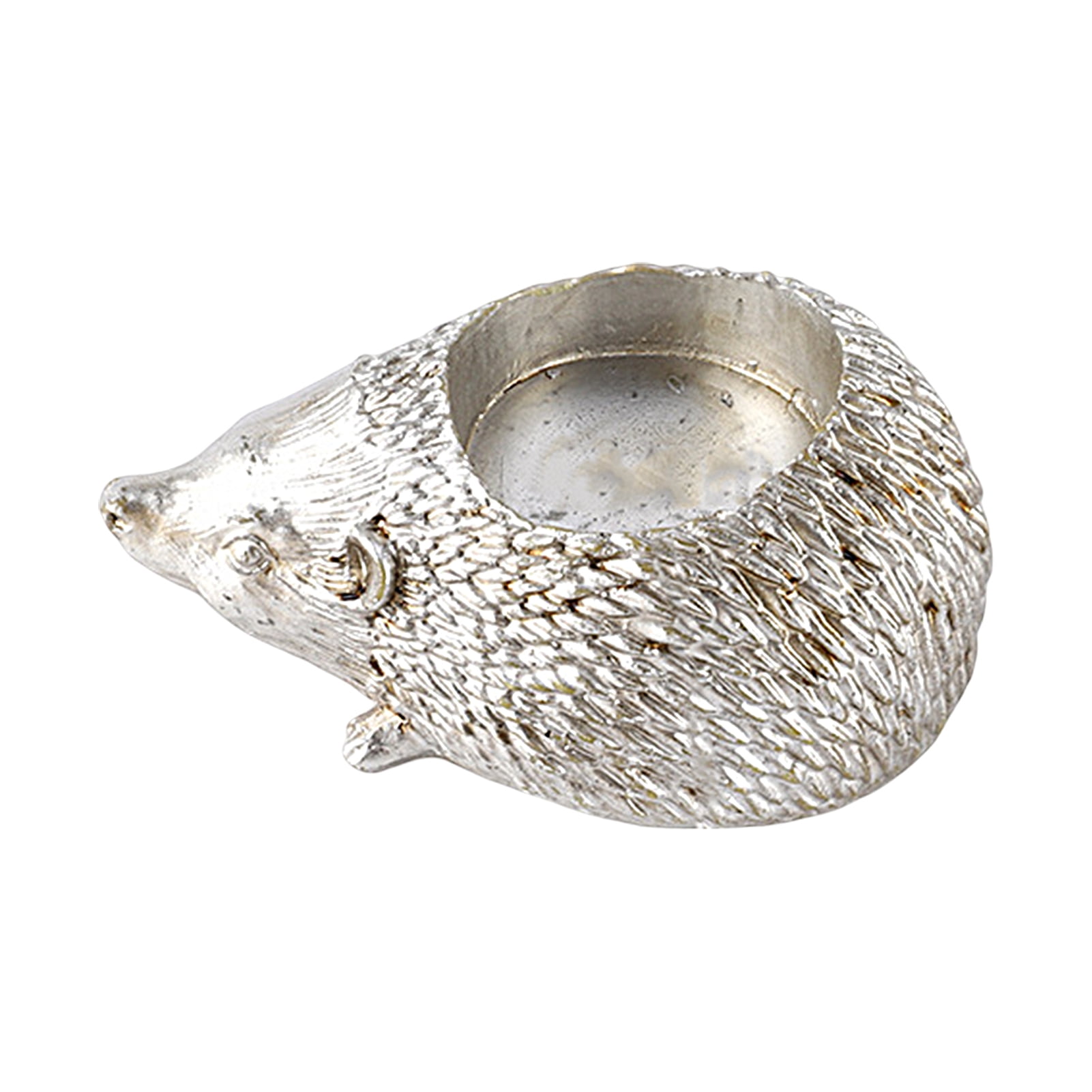 Farfi Candlestick Vintage Heat Resistant Stable Resin Hedgehog Candle ...
