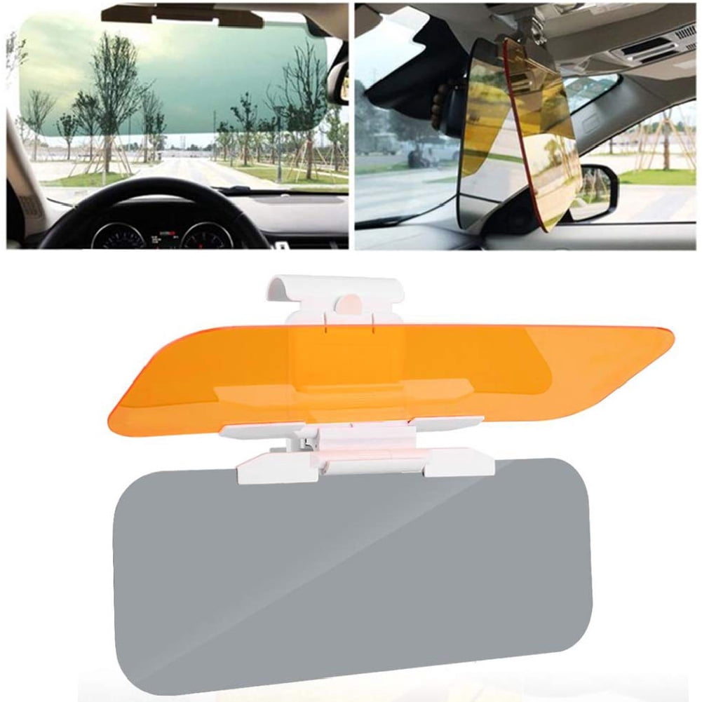 Farfi Car Day Night Sun Protection Visor Panel Glare Reduction Anti-UV ...