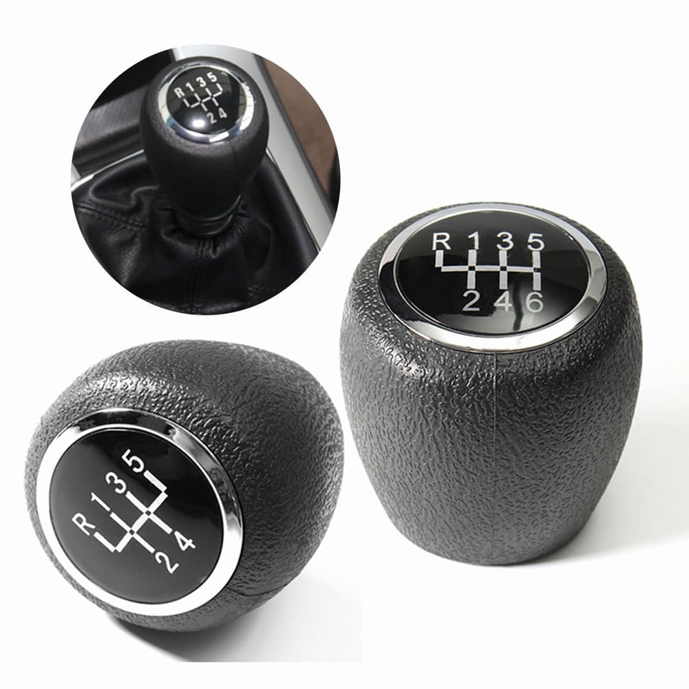 Farfi Car Vehicle 5/6 Speed Manual Gear Shifter Knob Shift Lever for ...