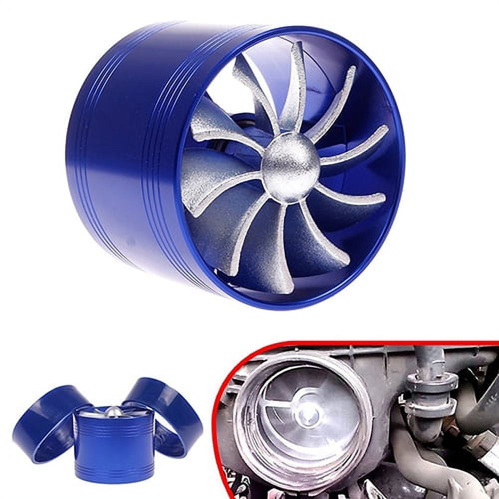 Farfi Car Z Single Fan Air Intake Supercharger Fuel Gas Saver Turbo ...