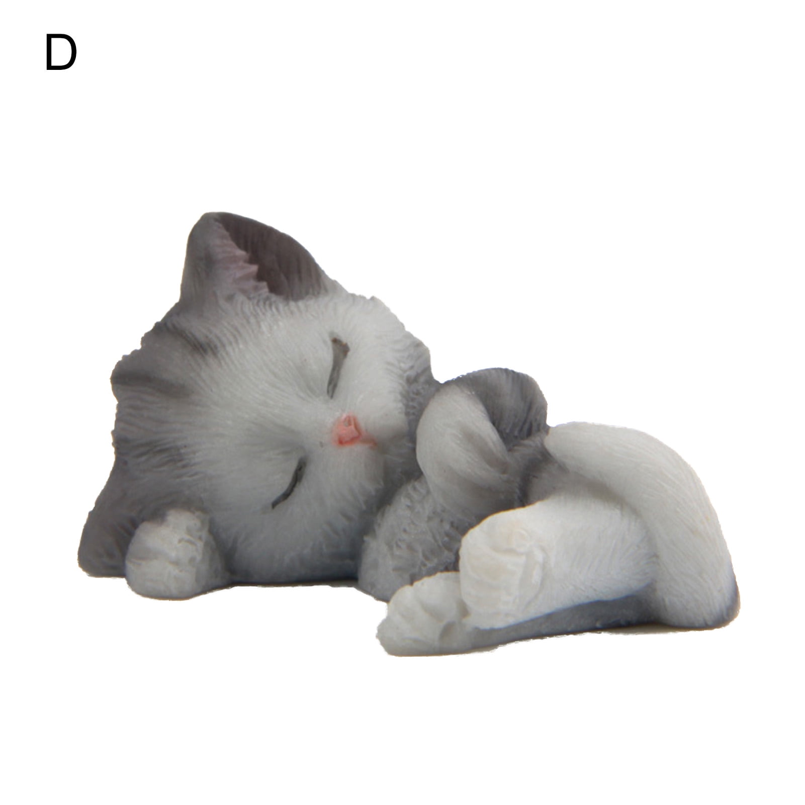 Farfi Cat Fridge Decor Magnetic Vivid Colorful Cute Resin Ornament Home ...