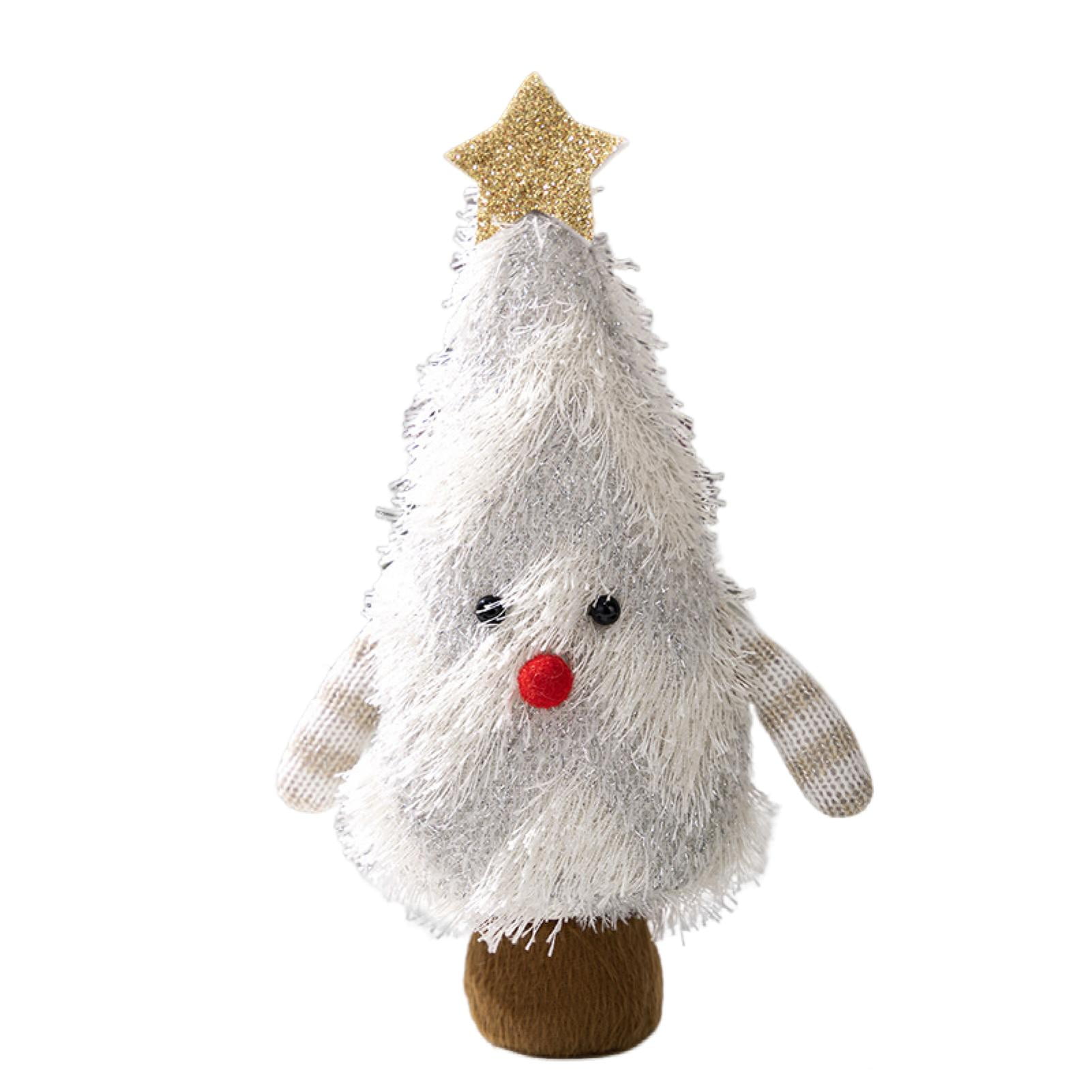 Farfi Christmas Gnome Decoration Fluffy Christmas Tree Doll with ...