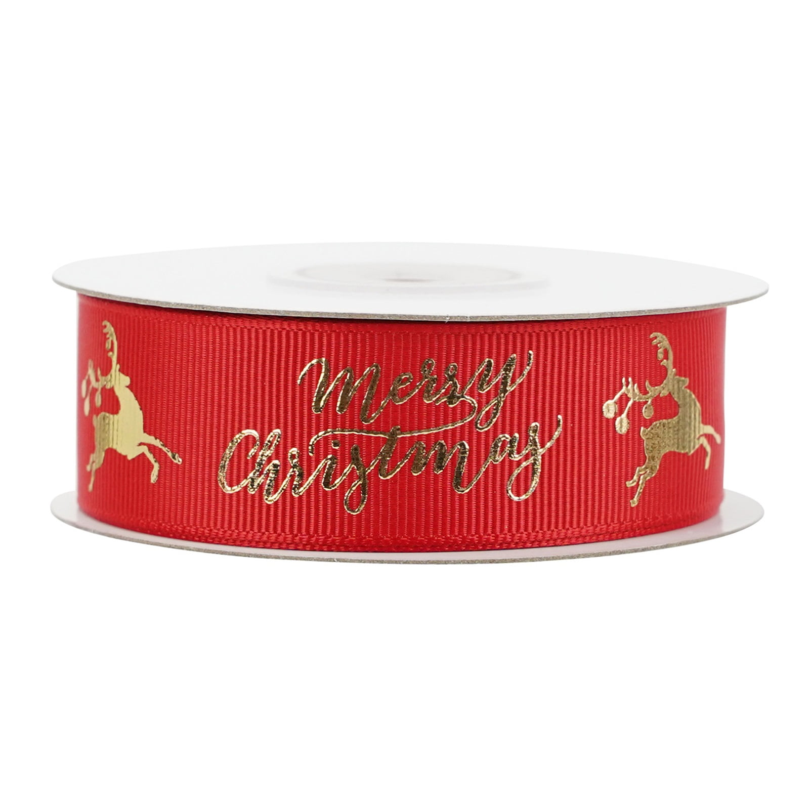 Farfi Christmas Ribbon Cartoon Clear Print Stain Double-sided Whorl ...
