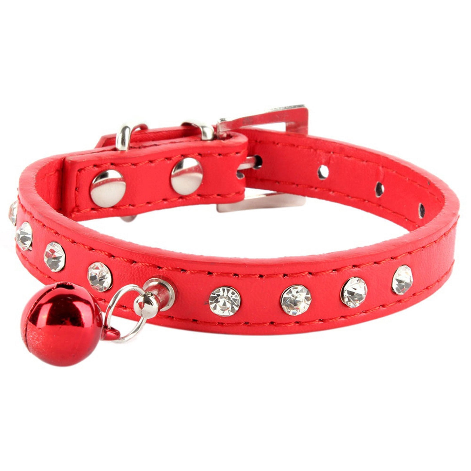 Farfi Collar Cute Adjustable Fashion Cat Collar with Bells Breakaway ...