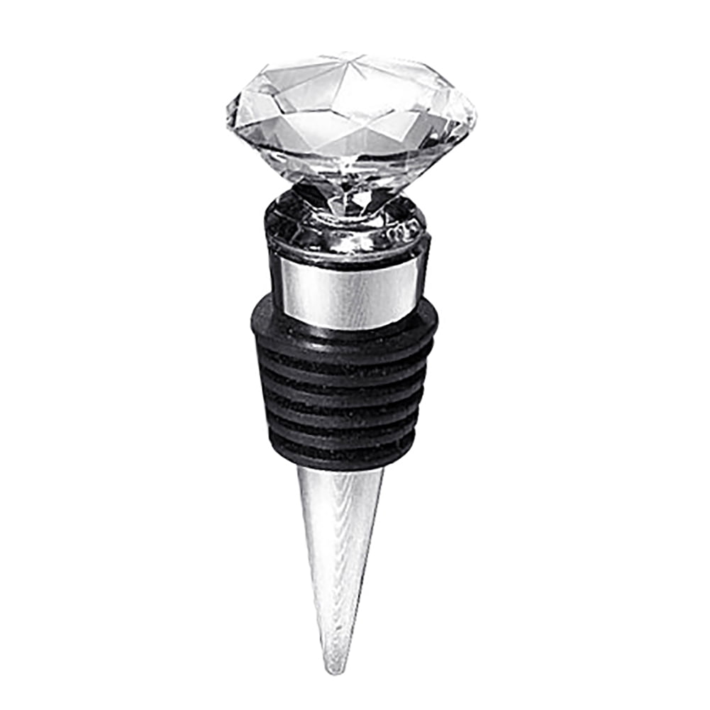 Farfi Crystal Heart Shaped Zinc Alloy Vacuum Sealed Wine Bottle Stopper ...