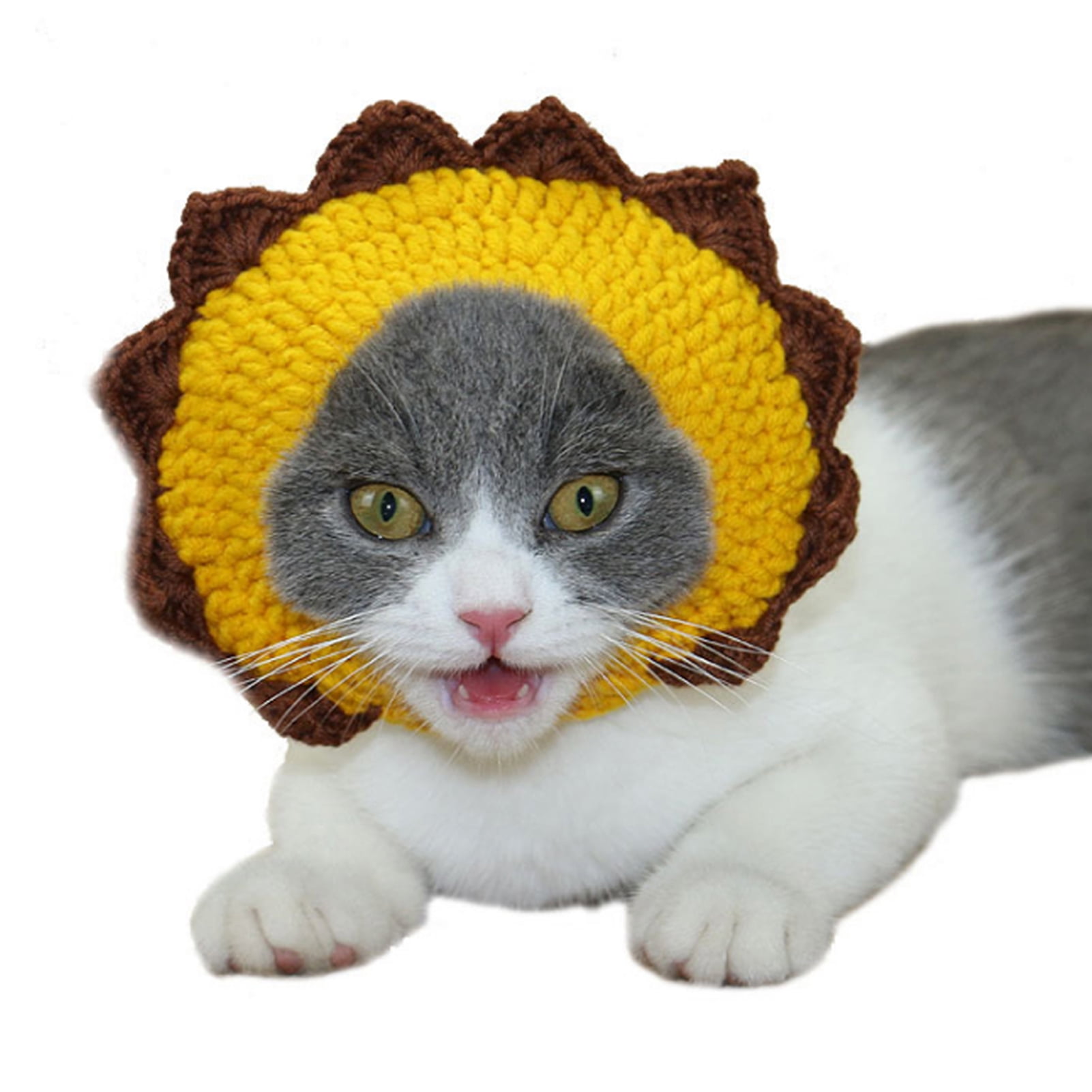 Farfi Cute Handmade Dog Cat Hat Costume Caps Animal Head Party Decor ...