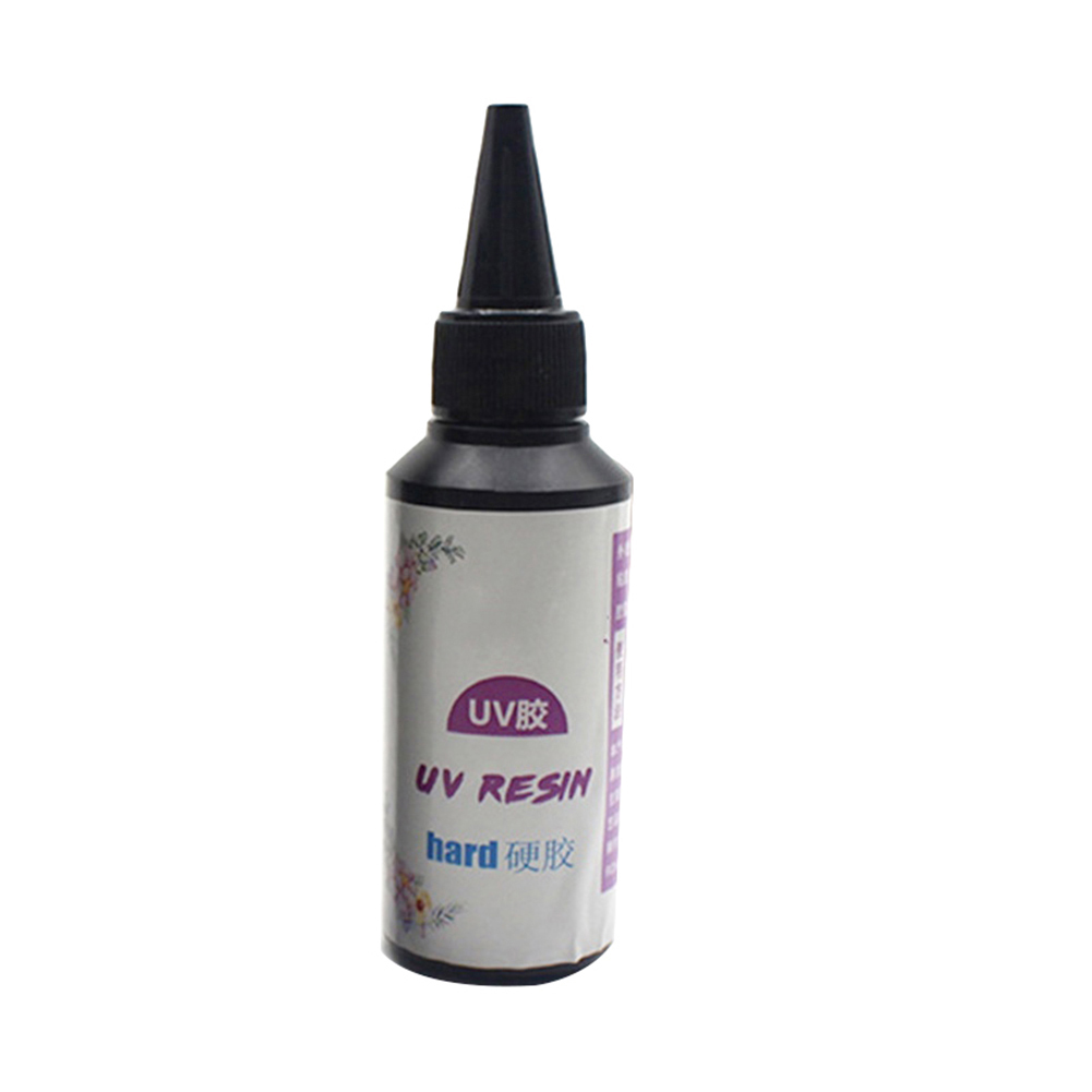 Farfi DIY UV Ultraviolet Resin Cure Solution Quick-drying Sunlight Activated Hard Glue (20g ...