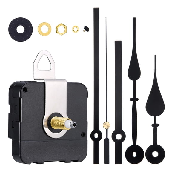 Farfi DIY Repair Parts Precise Wall Clock Movement Mechanism with 3 ...