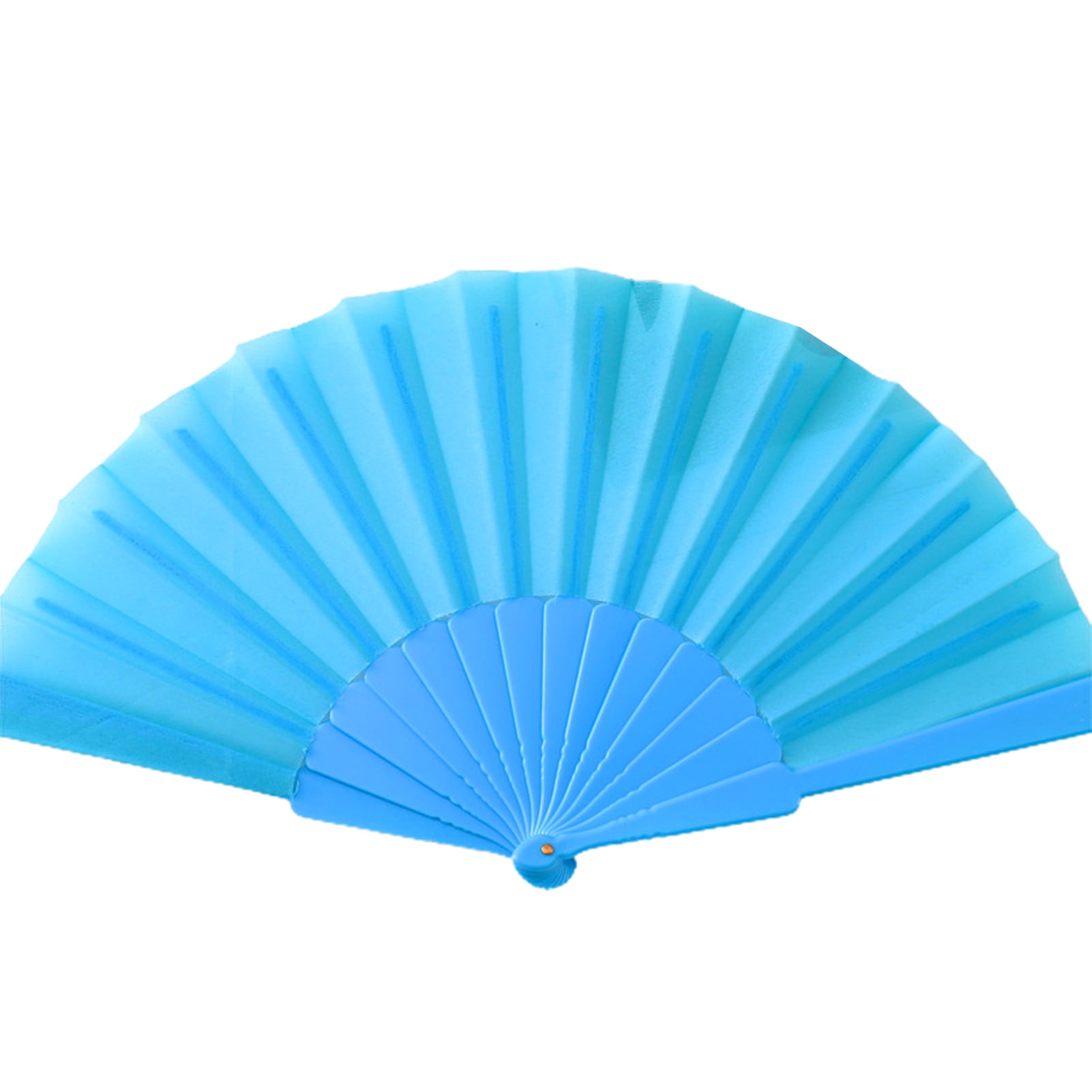 Farfi Dance Fan Summer Decorative Plastic Frame Portable Handheld ...