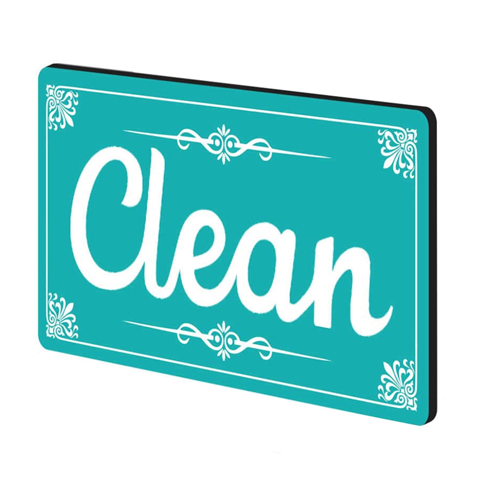 Farfi Reversible Dishwasher Magnet, Double-Sided Clean Dirty Sign ...