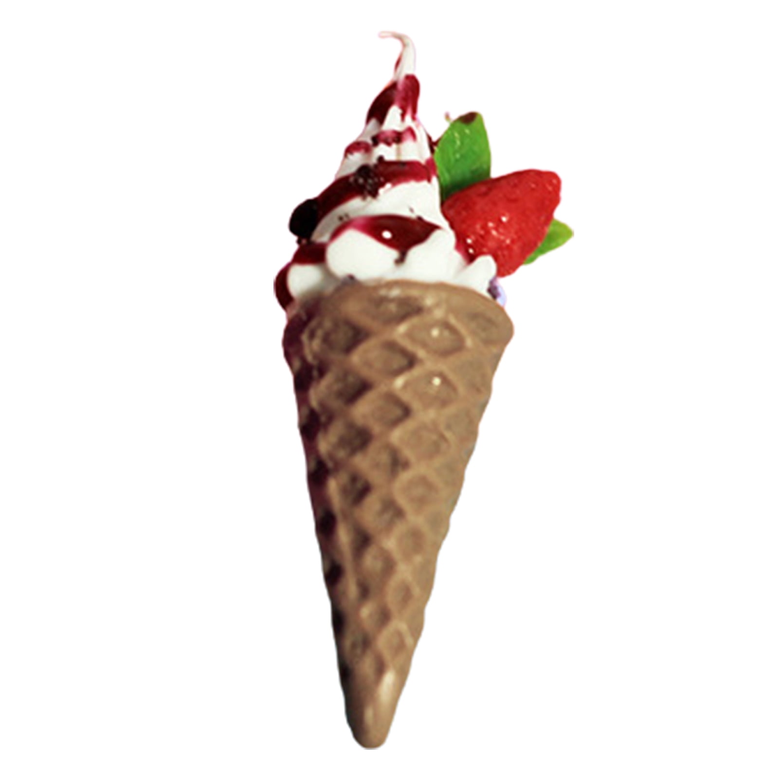 Farfi Dollhouse Ice-cream Cone Fine Workmanship Vivid Kitchen Toy ...