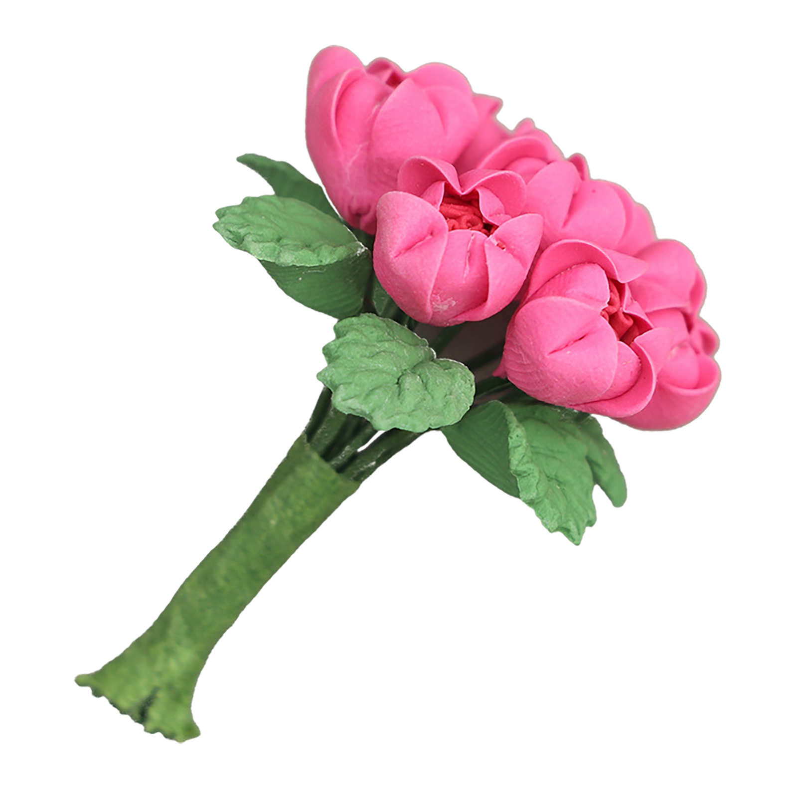 Farfi Dollhouse Miniature Bouquet Mini Realistic Children Toy Resin 1: ...