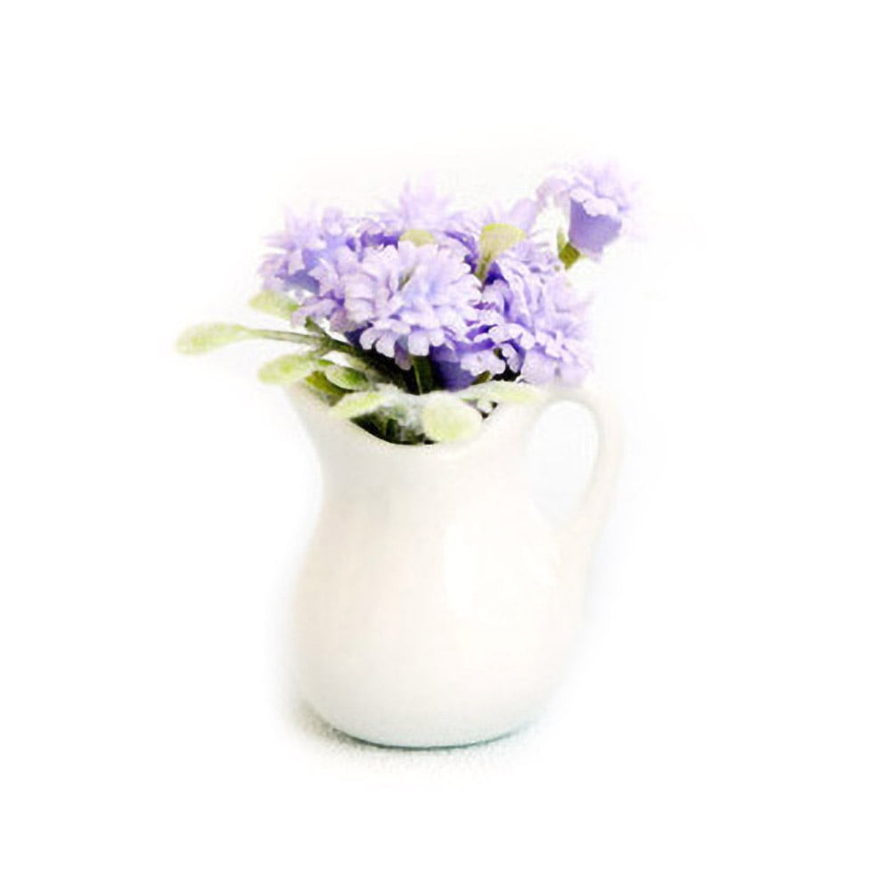 Farfi Dollhouse Miniature Flower Vase Model Simulation Shooting Props ...