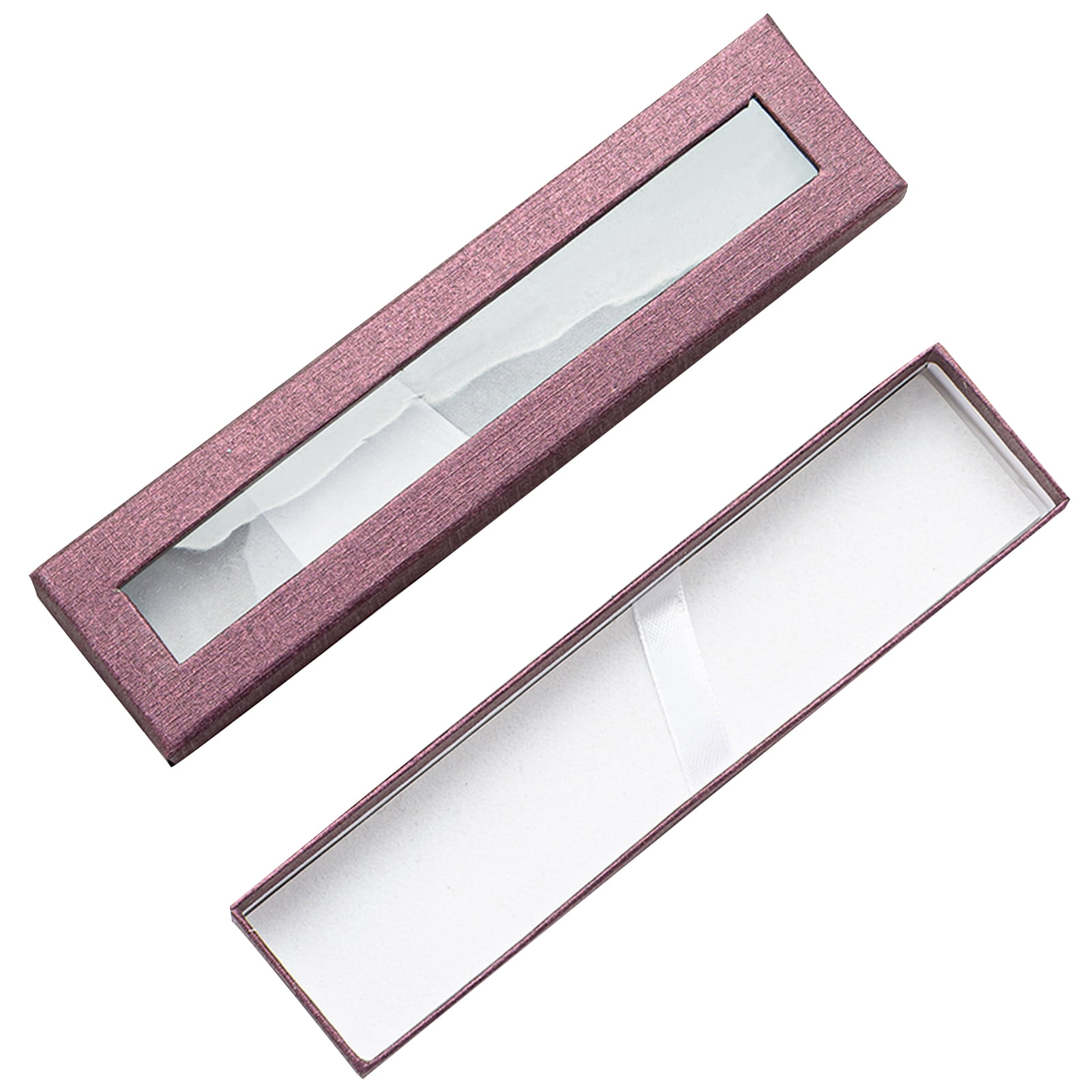 Farfi Exquisite Pencil Case Lining Design Paper Visible Transparent ...