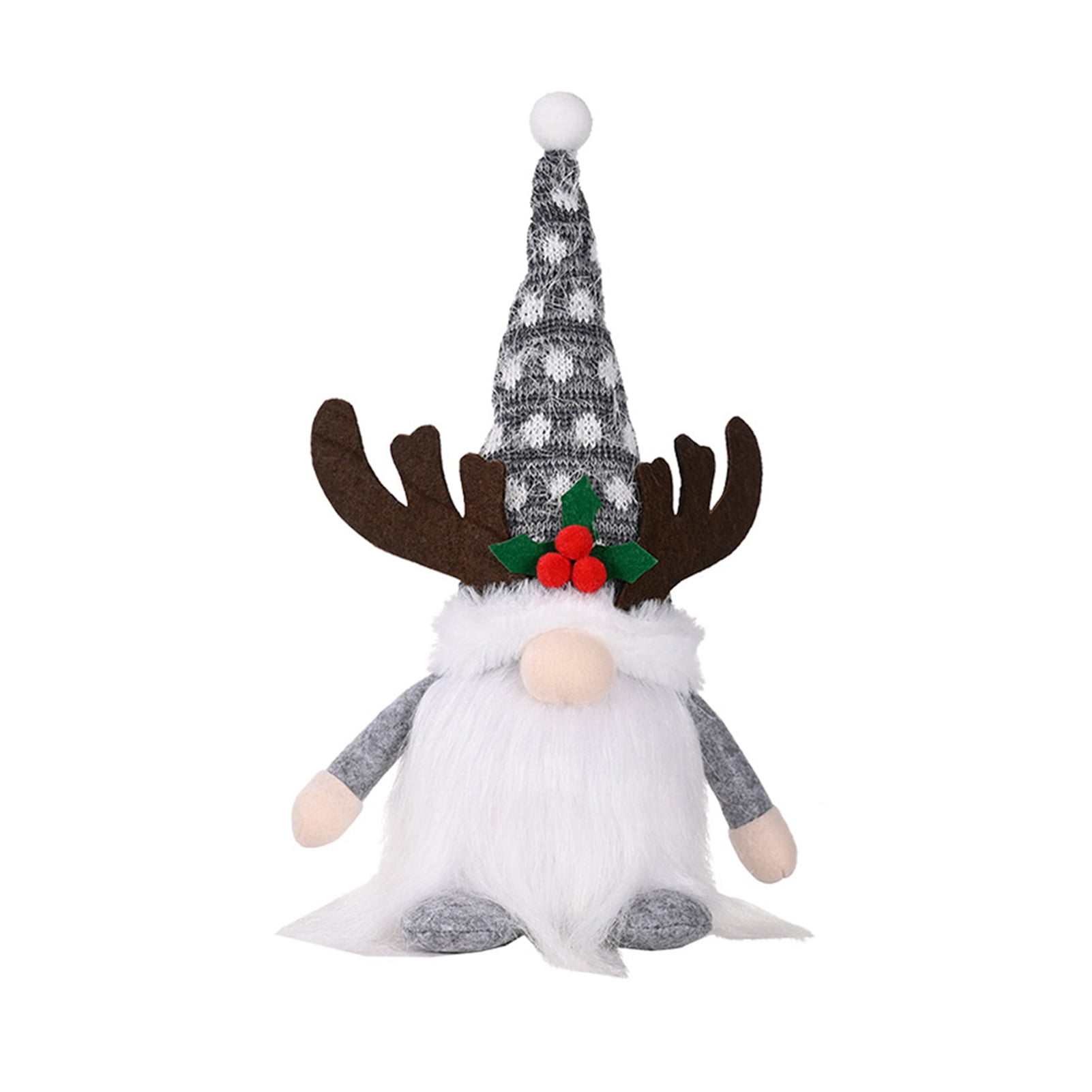 Farfi Faceless Doll Super Soft Battery-powered Elk Headgear Design ...