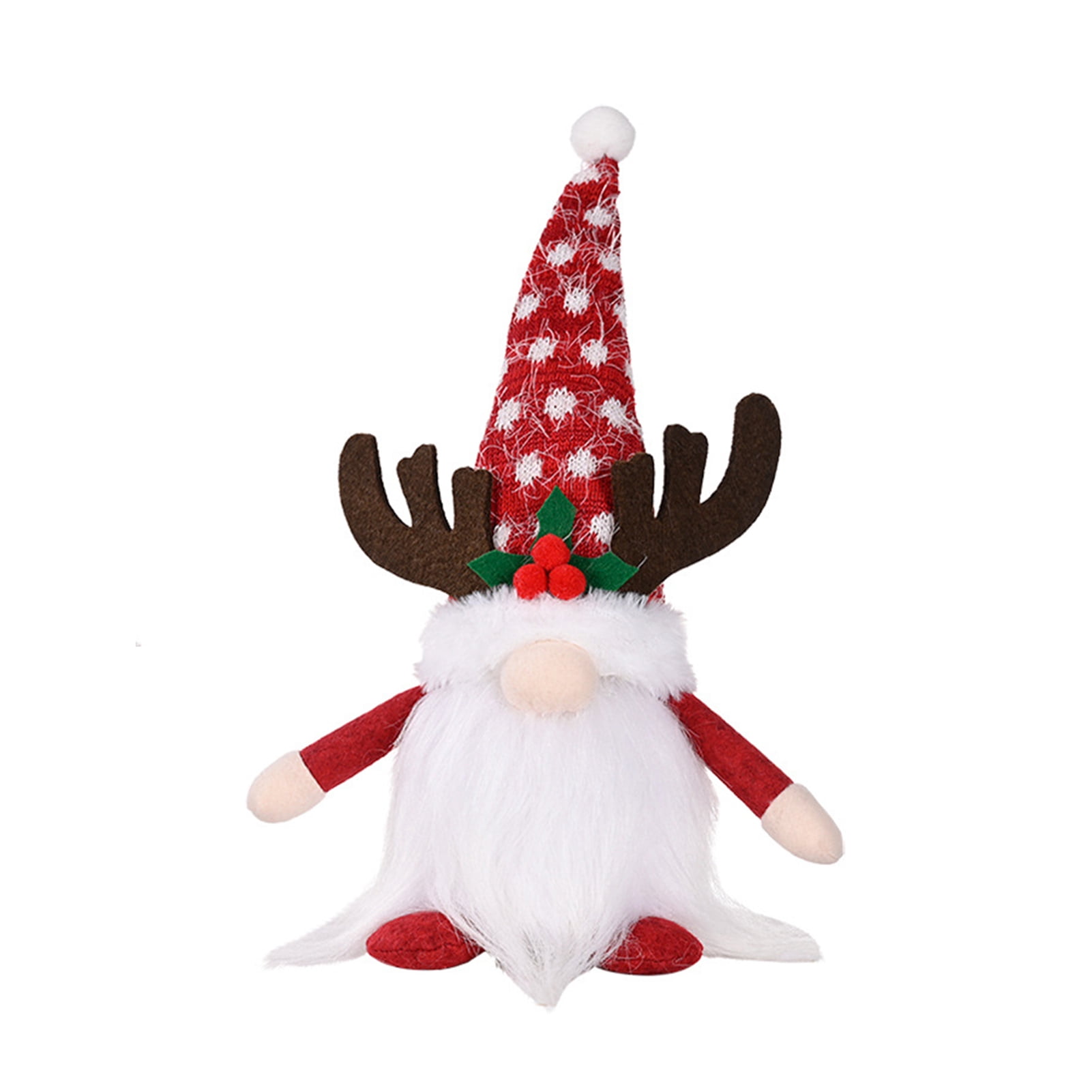 Farfi Faceless Doll Super Soft Battery-powered Elk Headgear Design ...