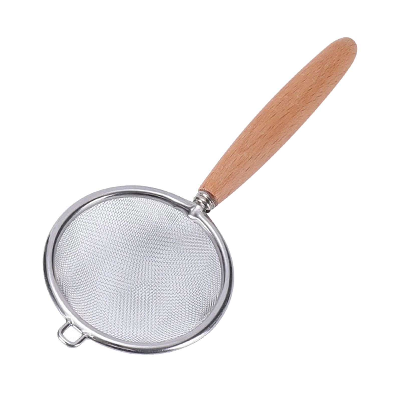 Farfi Flour Sieve Anti-Slip Fine Mesh Comfortable Grip Stainless Steel ...
