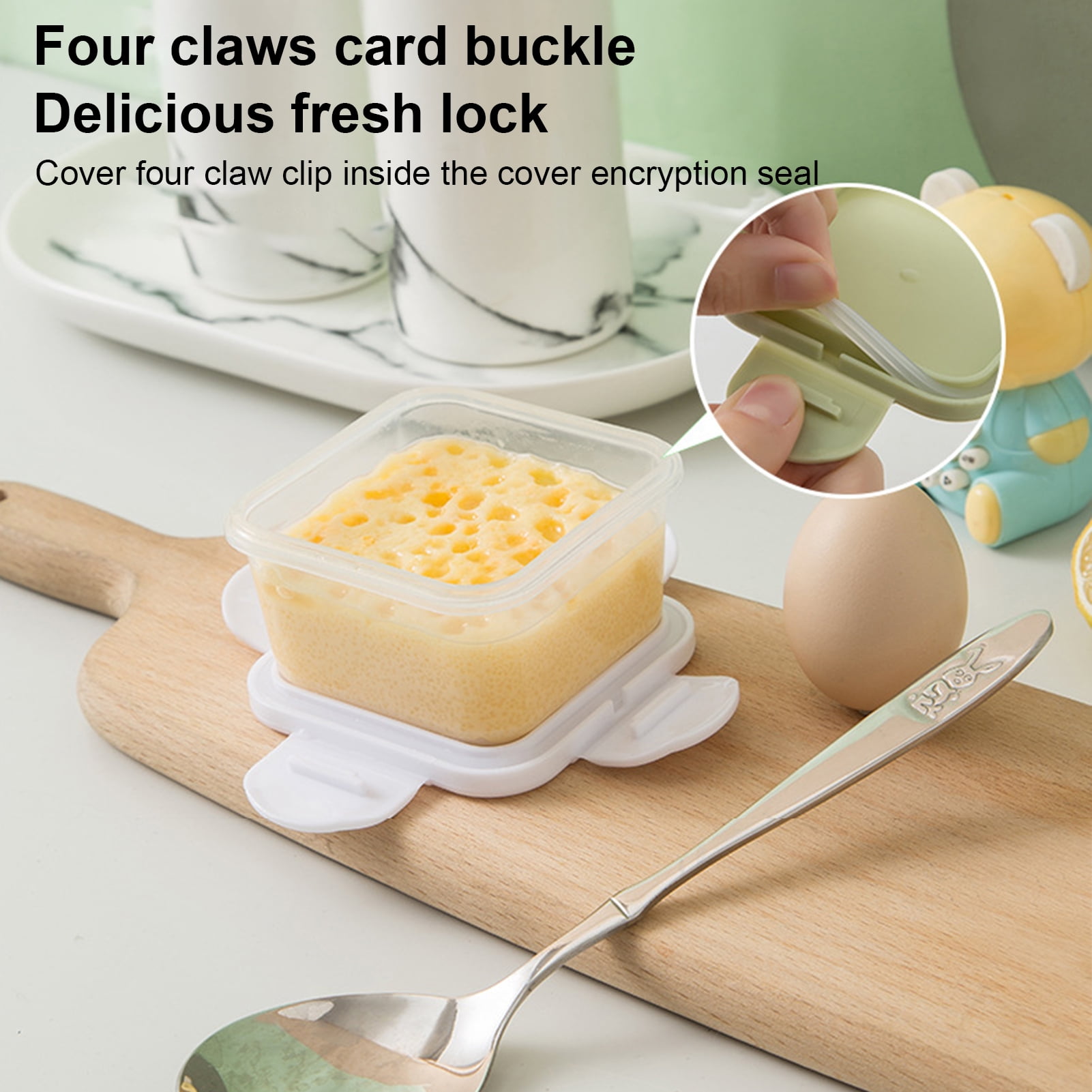 Farfi Food Storage Containers with Lids, Airtight Fresh Keeping Small ...