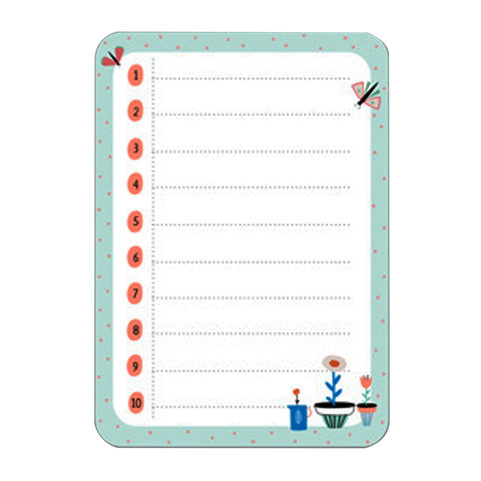 Farfi Fridge Magnet Whiteboard Erasable Smooth Writing Self-adhesive ...