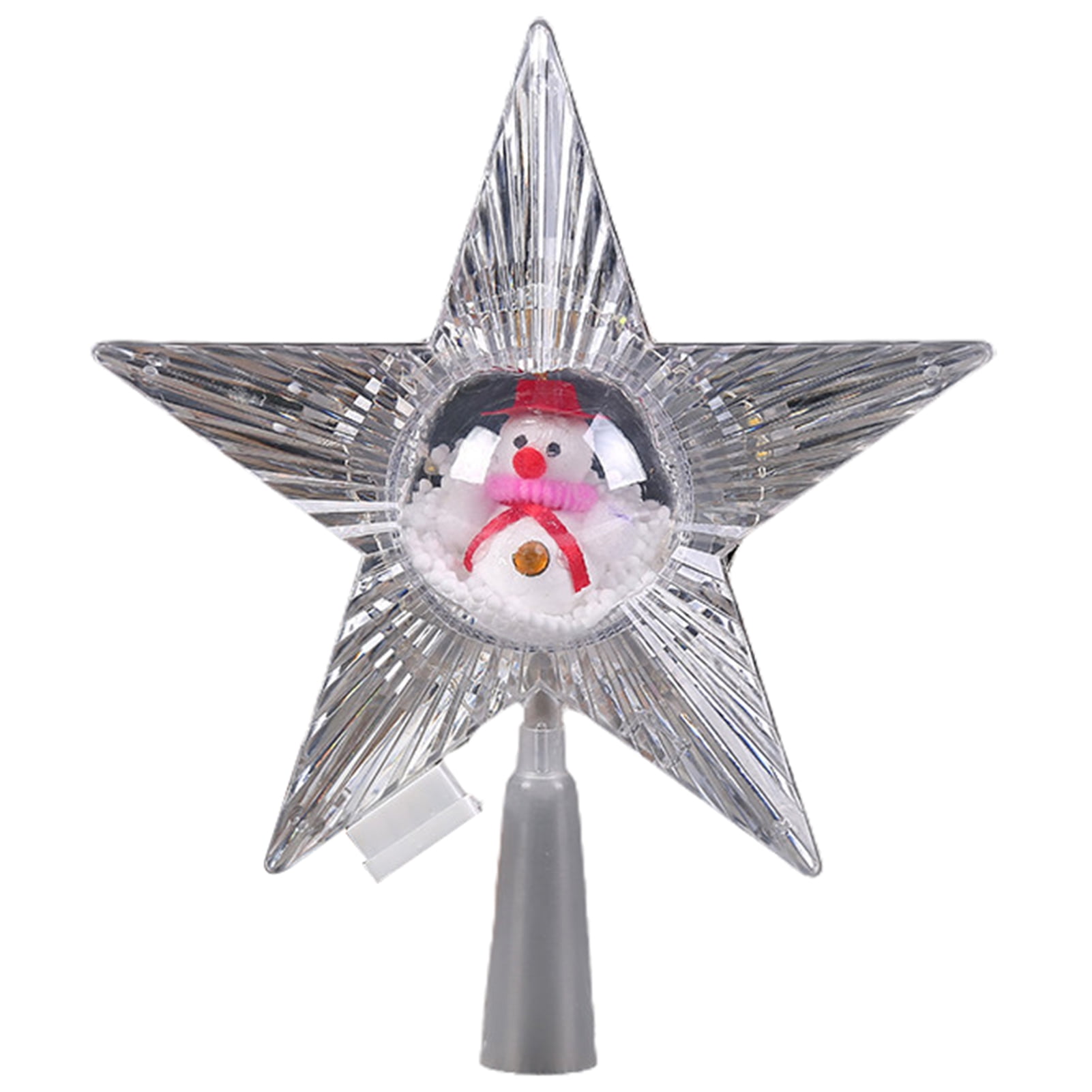 Farfi Glowing Star Beautifully Colorful Lights Decorative Plastic ...