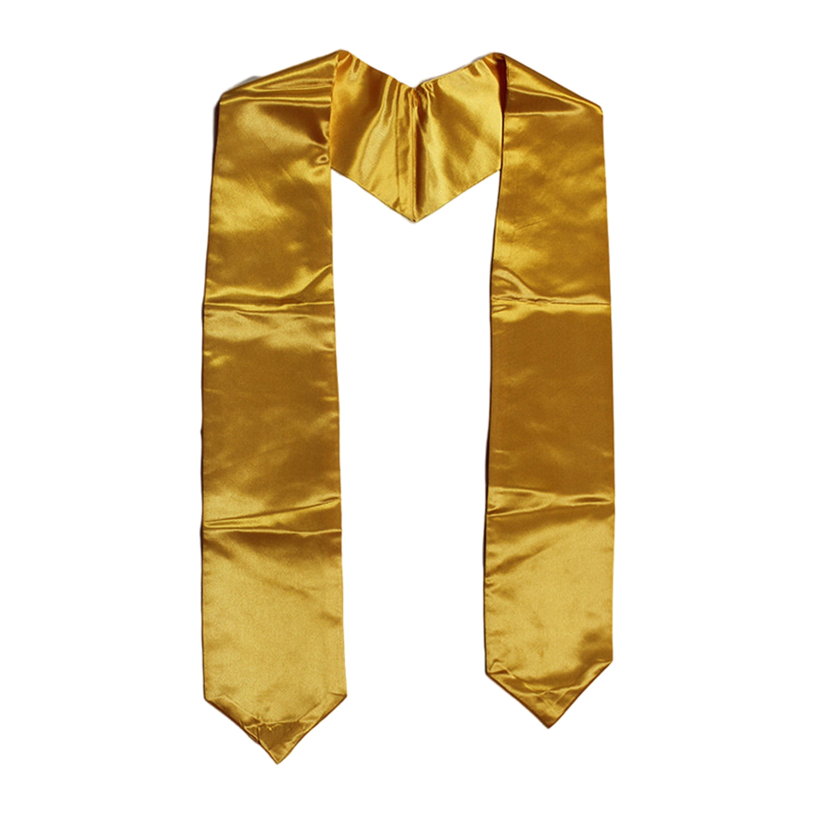 Farfi Graduation Stole Super Soft Vibrant Color Faux Silk Unisex Adult ...