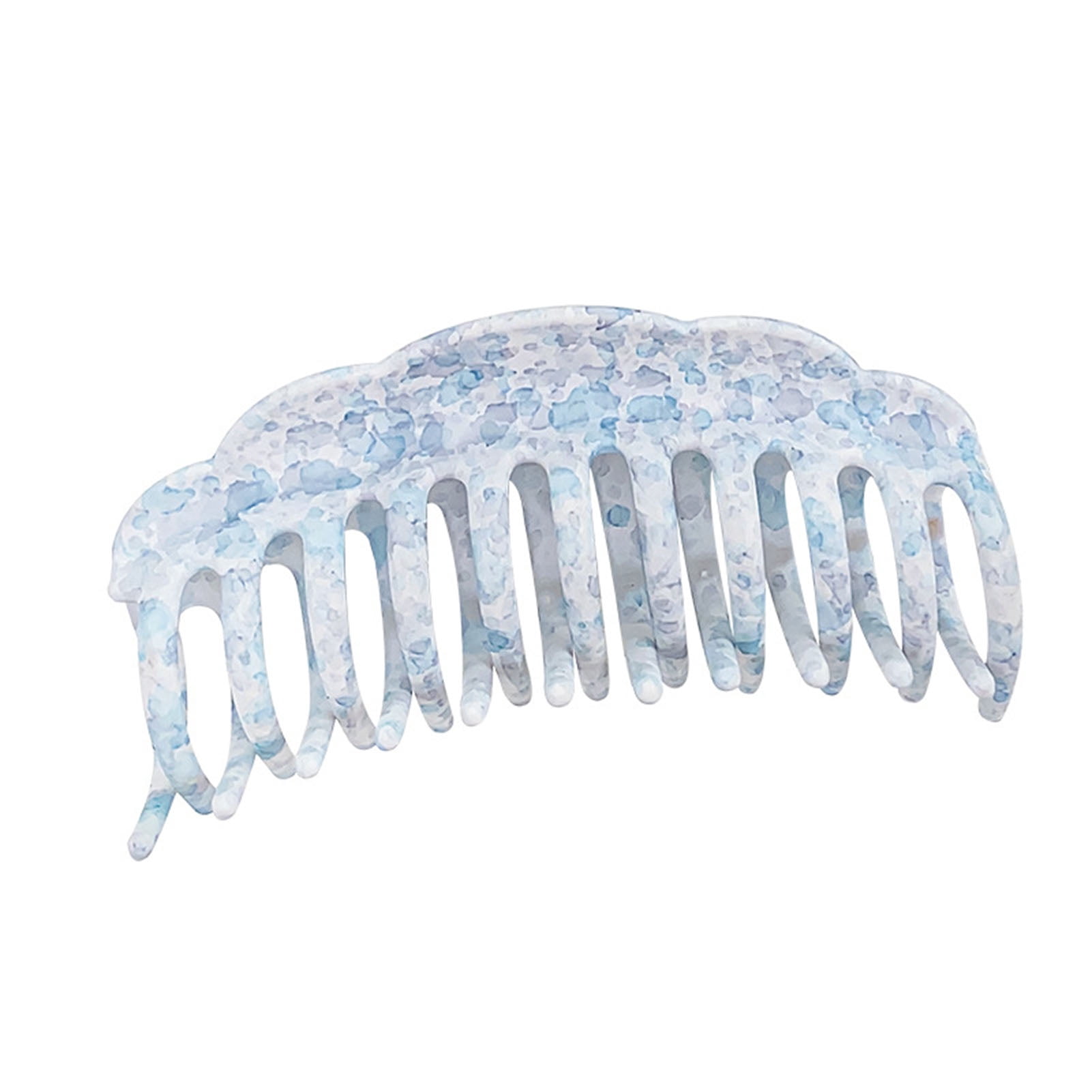 Farfi Hair Clamp Simple Style Extra-large Smooth Edge Ultralight Strong ...