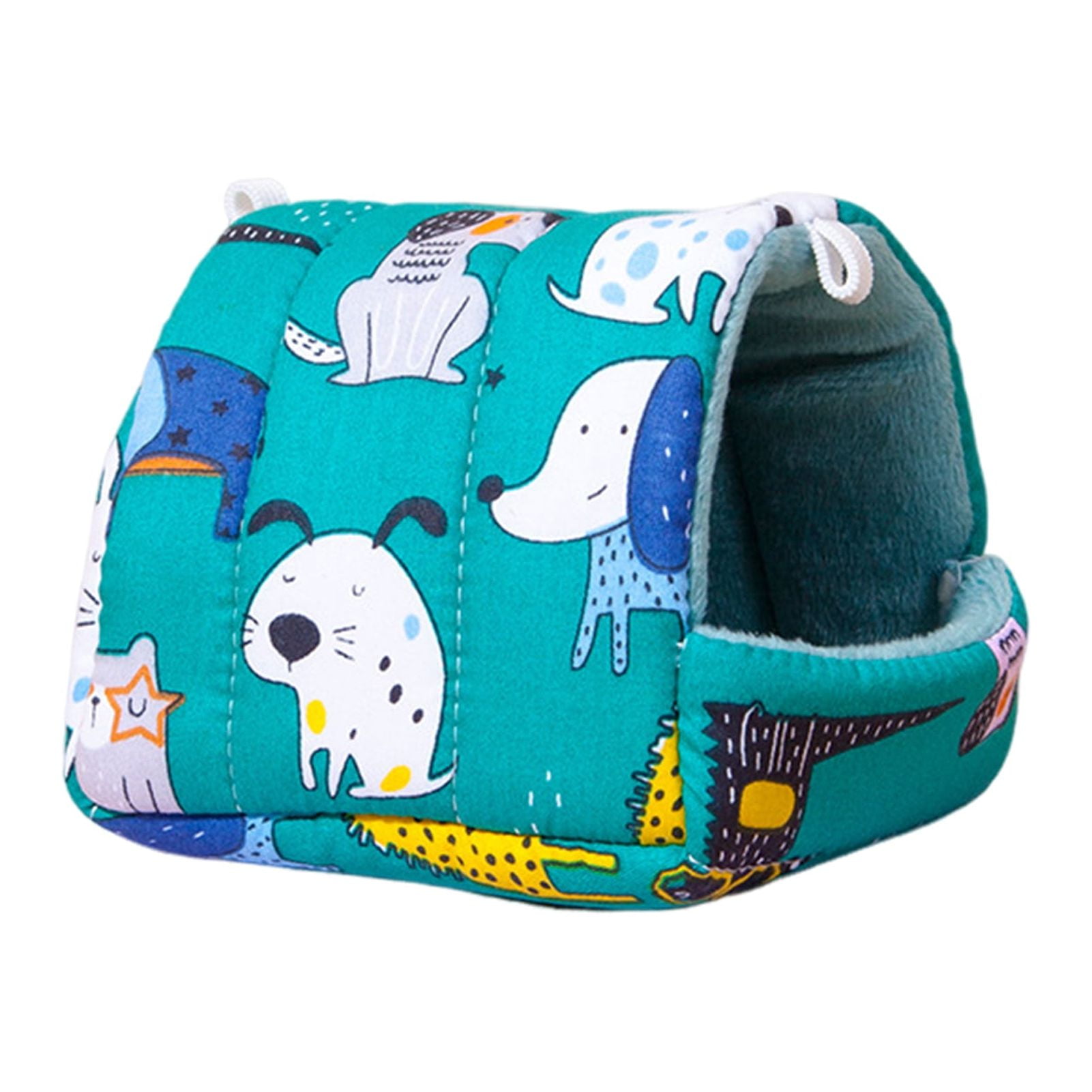 Farfi Hamster Nest Cartoon Pattern Warm Comfortable Large Space Guinea ...